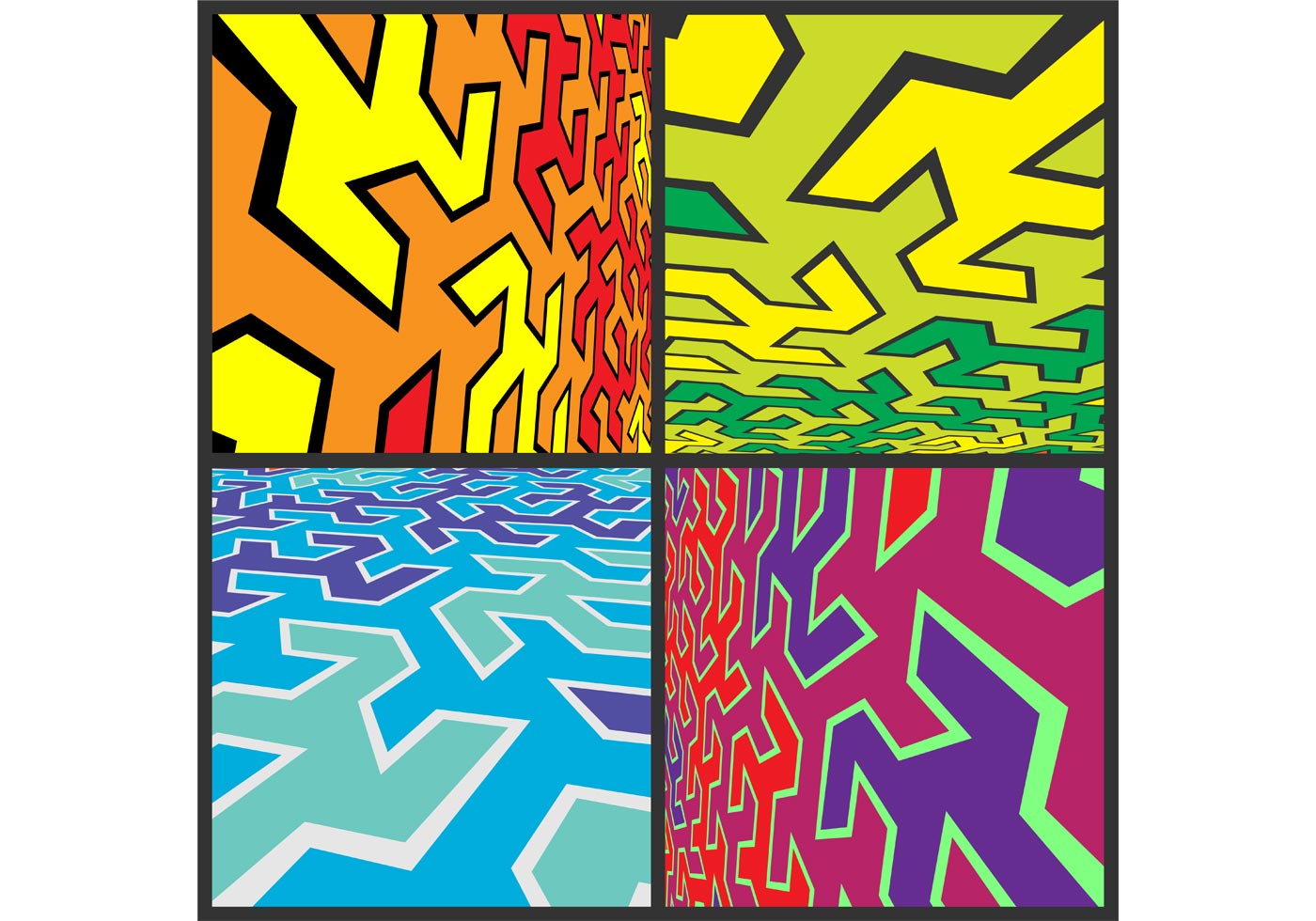 Abstract Vector Background Pack