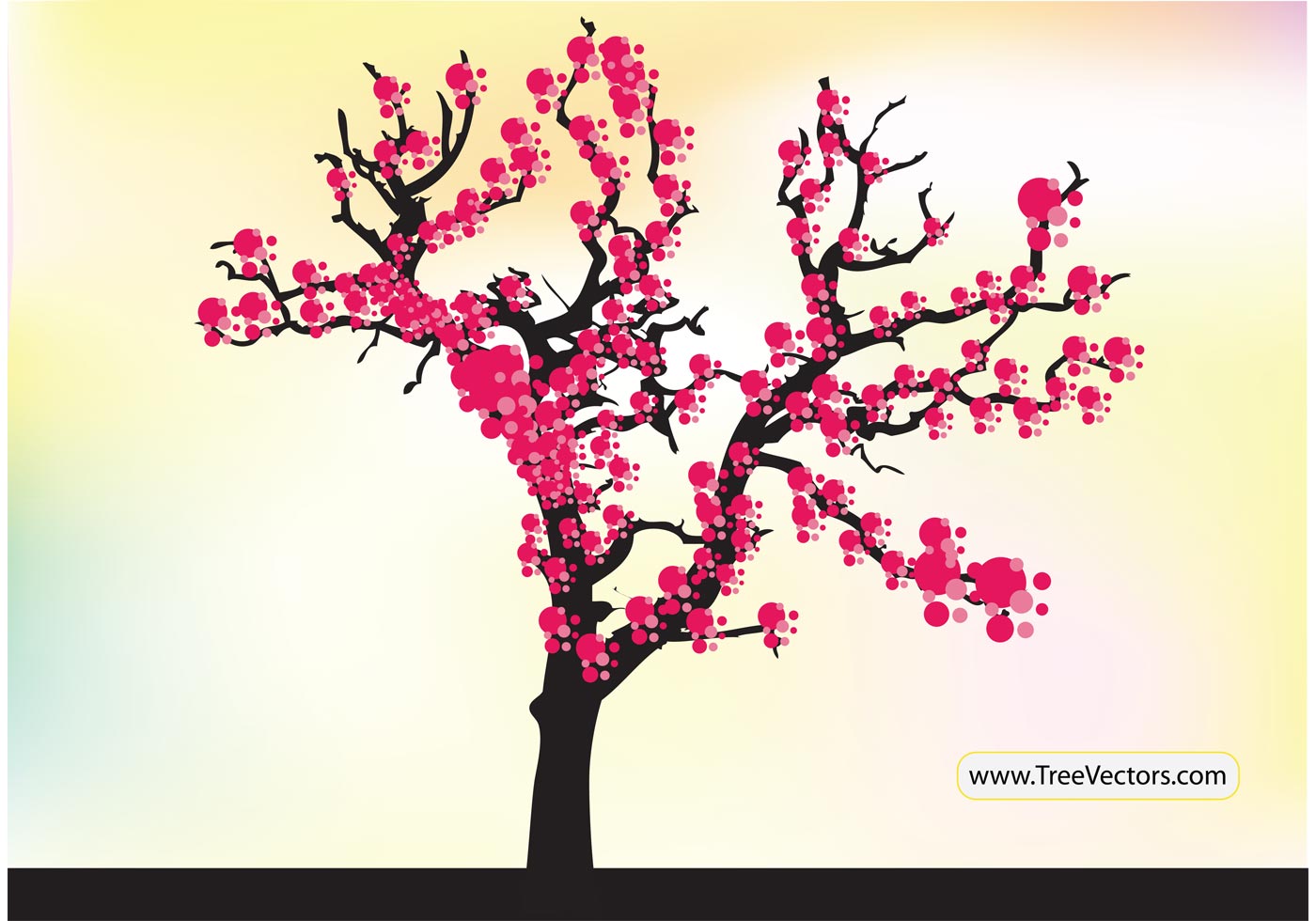 Cherry Blossom Tree Vector - Download Free Vector Art, Stock Graphics ... Cherry Blossom Tree Vector - Download Free Vector Art, Stock Graphics ...