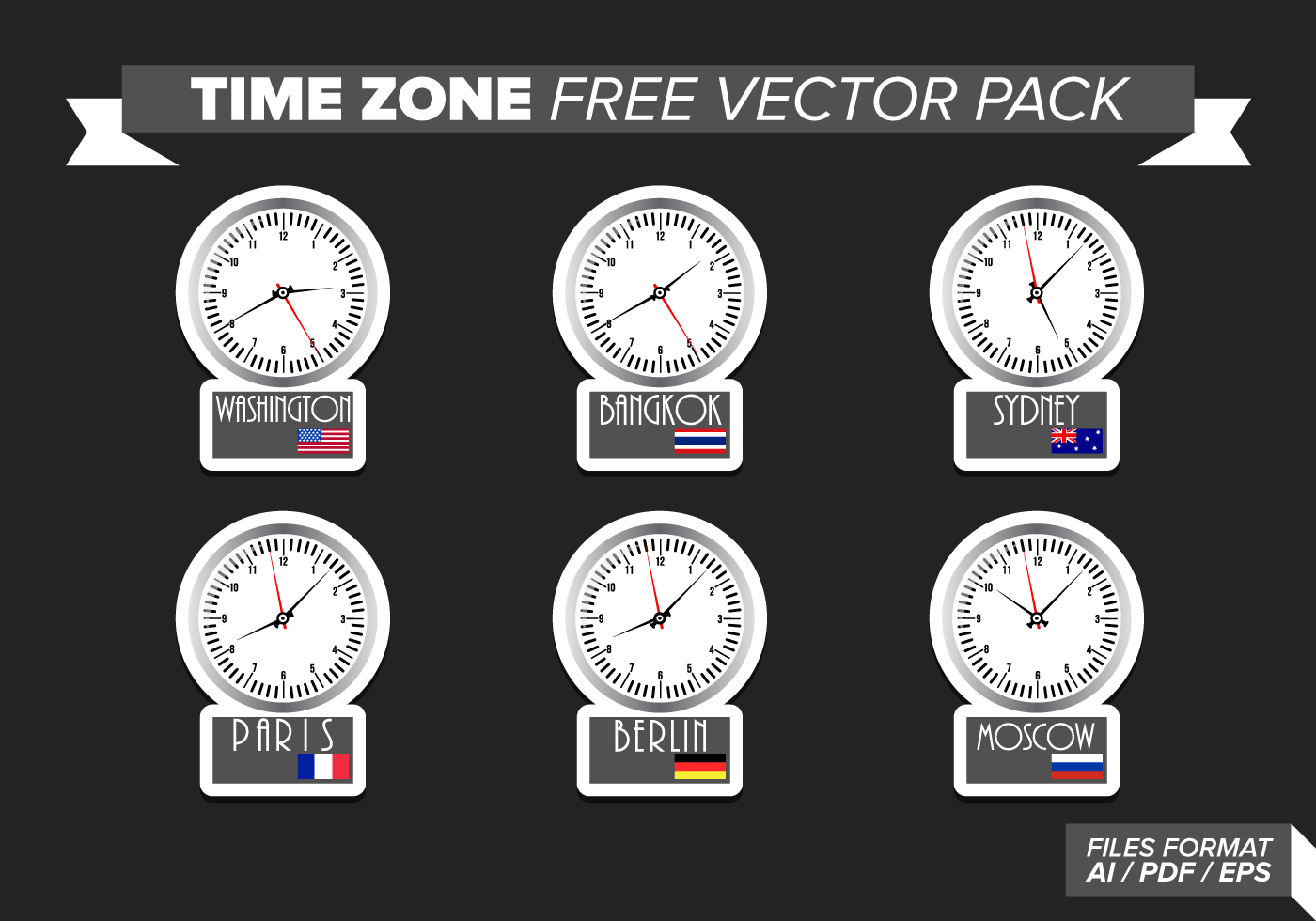 Time Zone Free Vector Pack Download Free Vector Art Stock Graphics time-zone-free-vector-pack-download-free-vector-art-stock-graphics