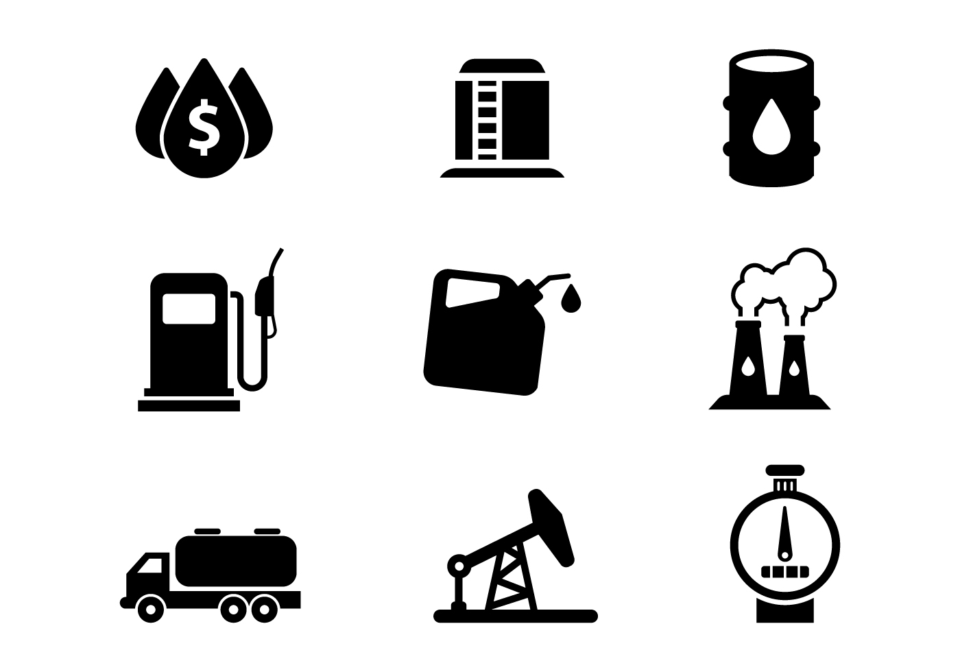Free Oil Icons Set Vector - Download Free Vector Art, Stock Graphics ... Free Oil Icons Set Vector - Download Free Vector Art, Stock Graphics ...