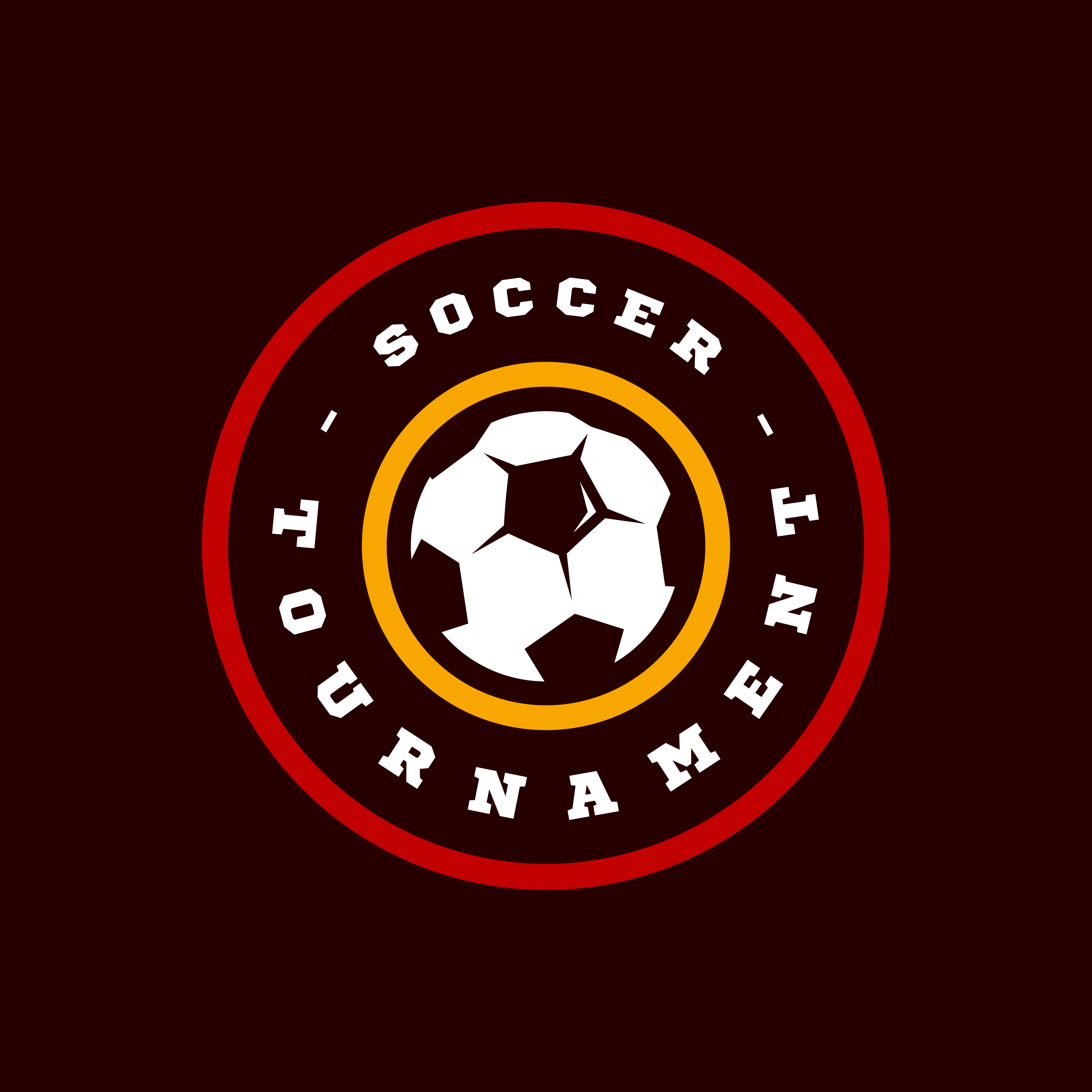 Football Or Soccer Modern Professional Sport Typography In Retro Style