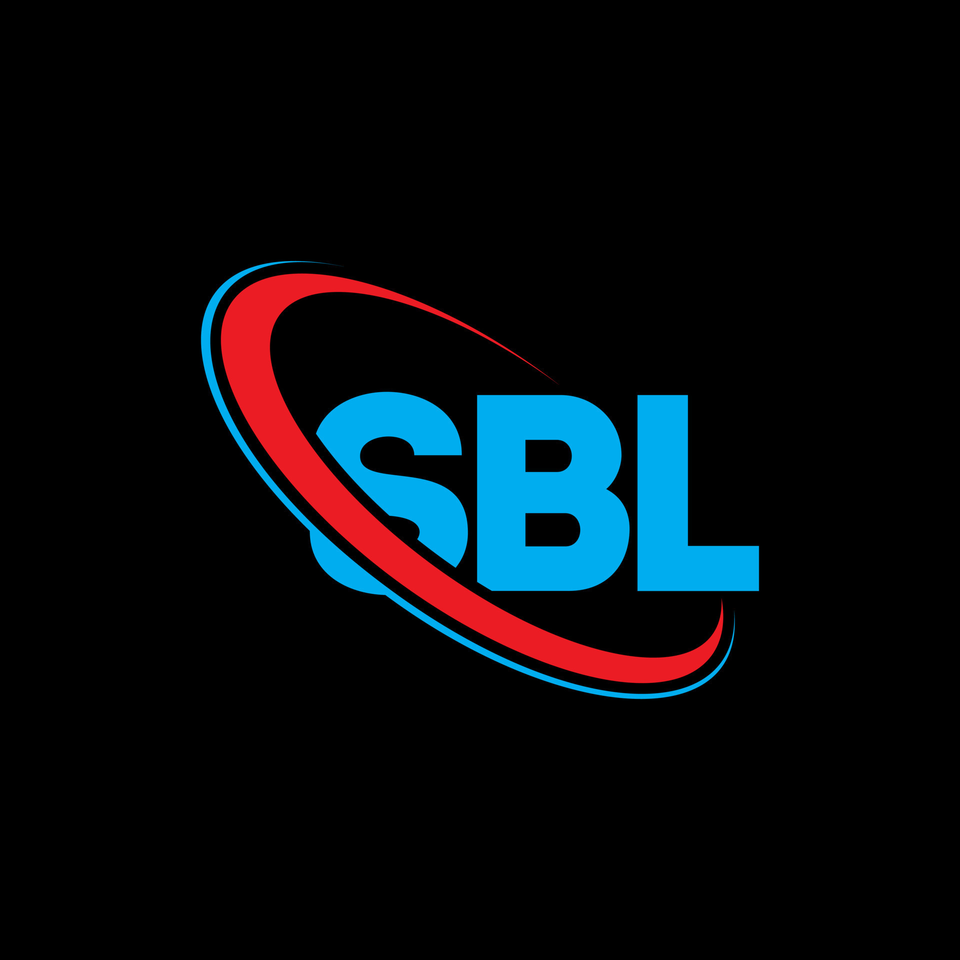 logotipo de sbl letra sbl diseño del logotipo de la letra sbl
