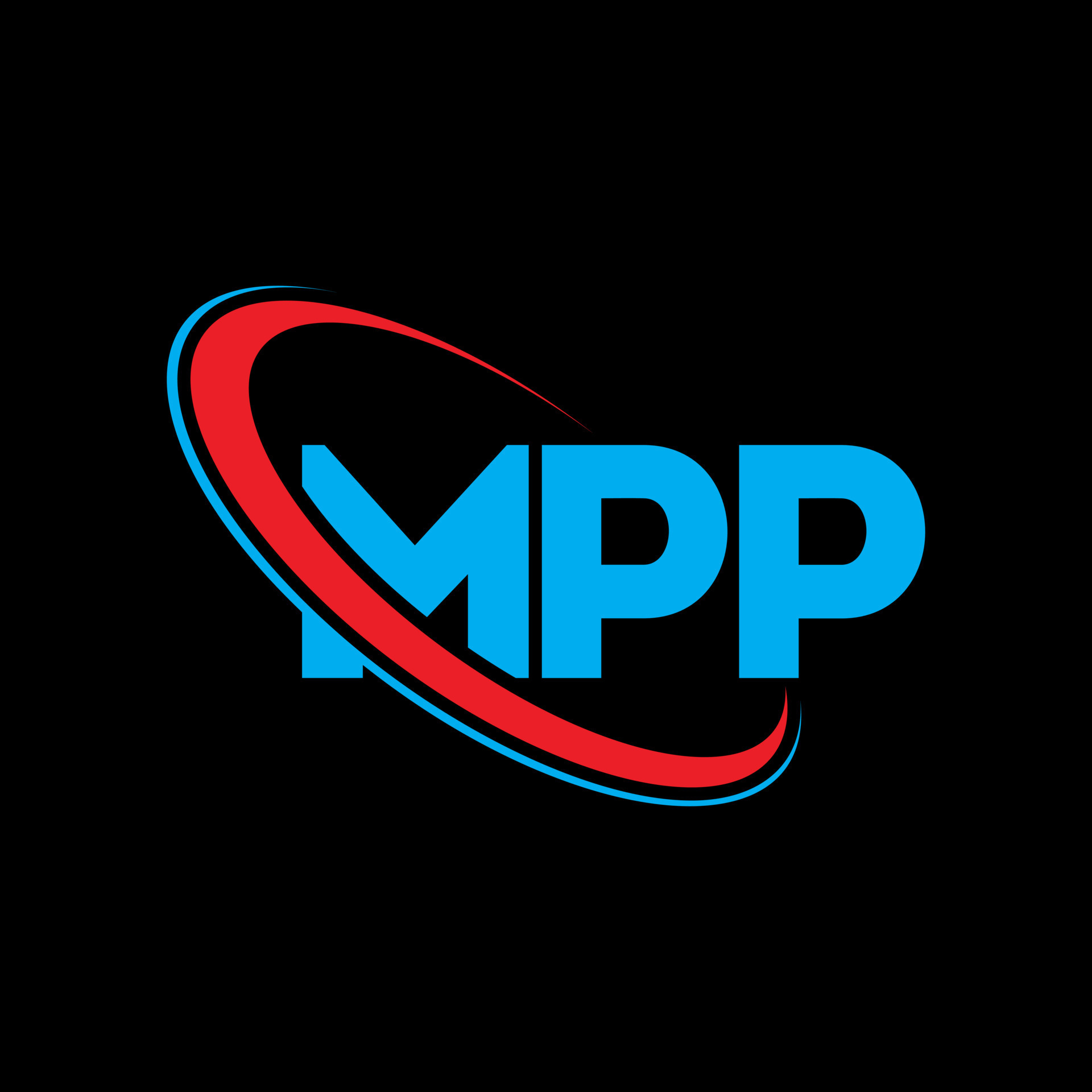 logotipo de MPP letra mpp diseño del logotipo de la letra mpp