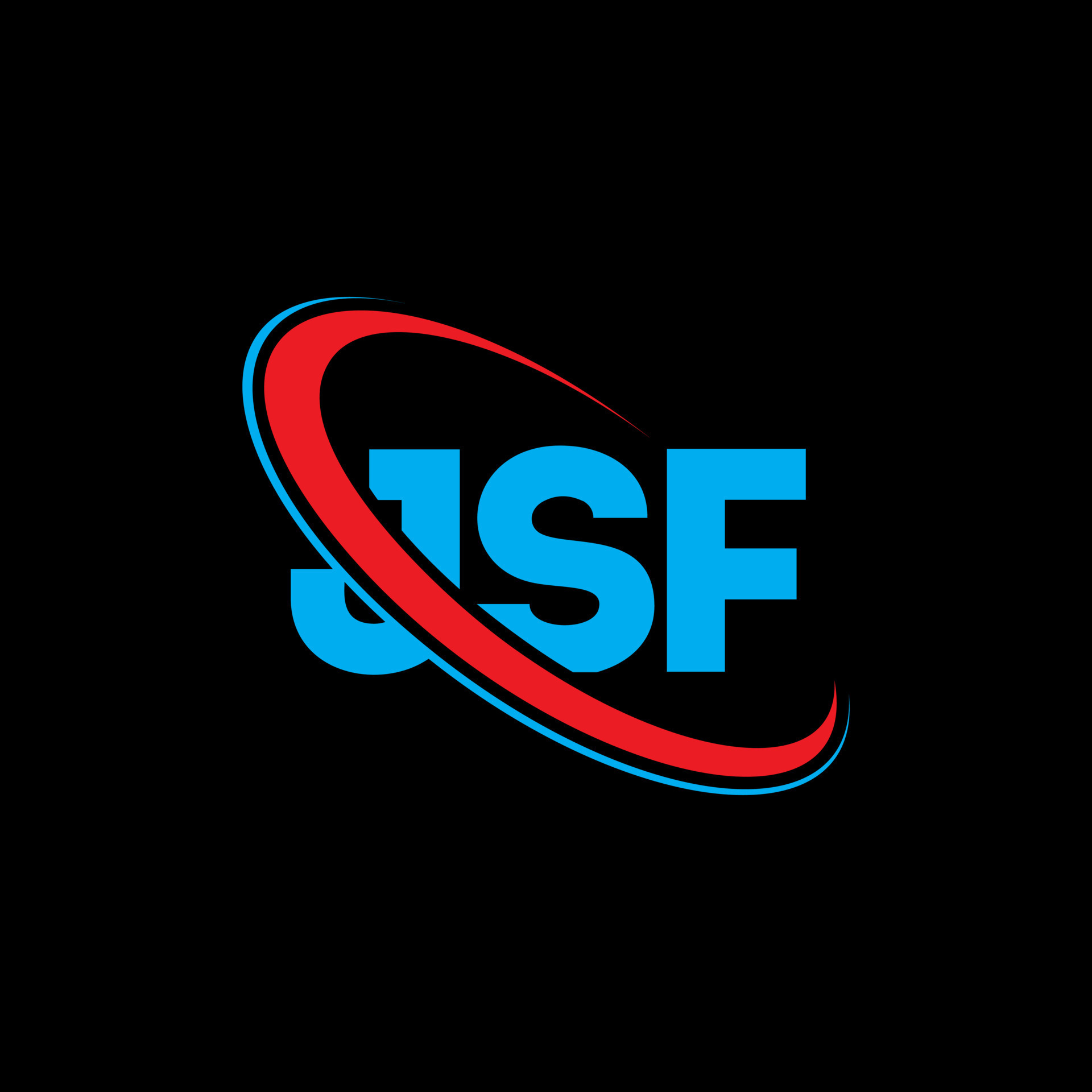 JSF Logo JSF Letter JSF Letter Logo Design Initials JSF Logo Linked