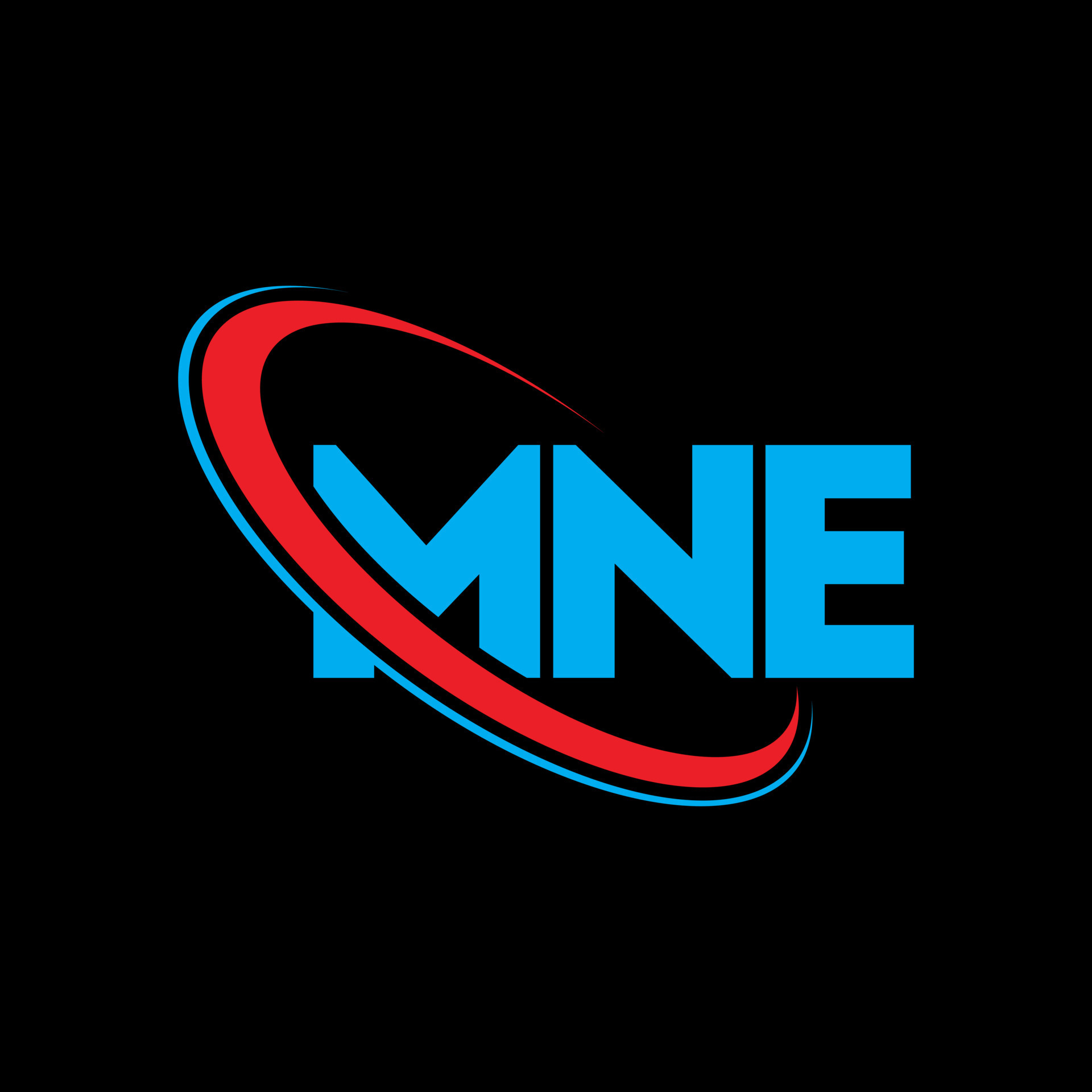Logotipo De Mne Mi Carta Dise O Del Logotipo De La Letra Mne