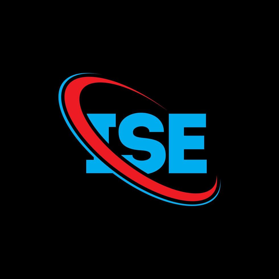 logotipo de ise esta letra diseño del logotipo de la letra ise