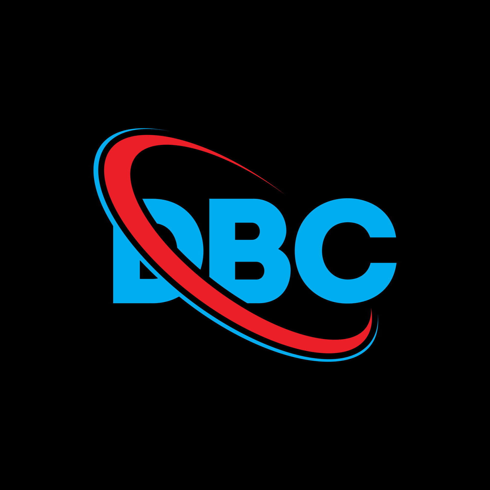 logotipo de la dbc carta dbc diseño del logotipo de la letra dbc