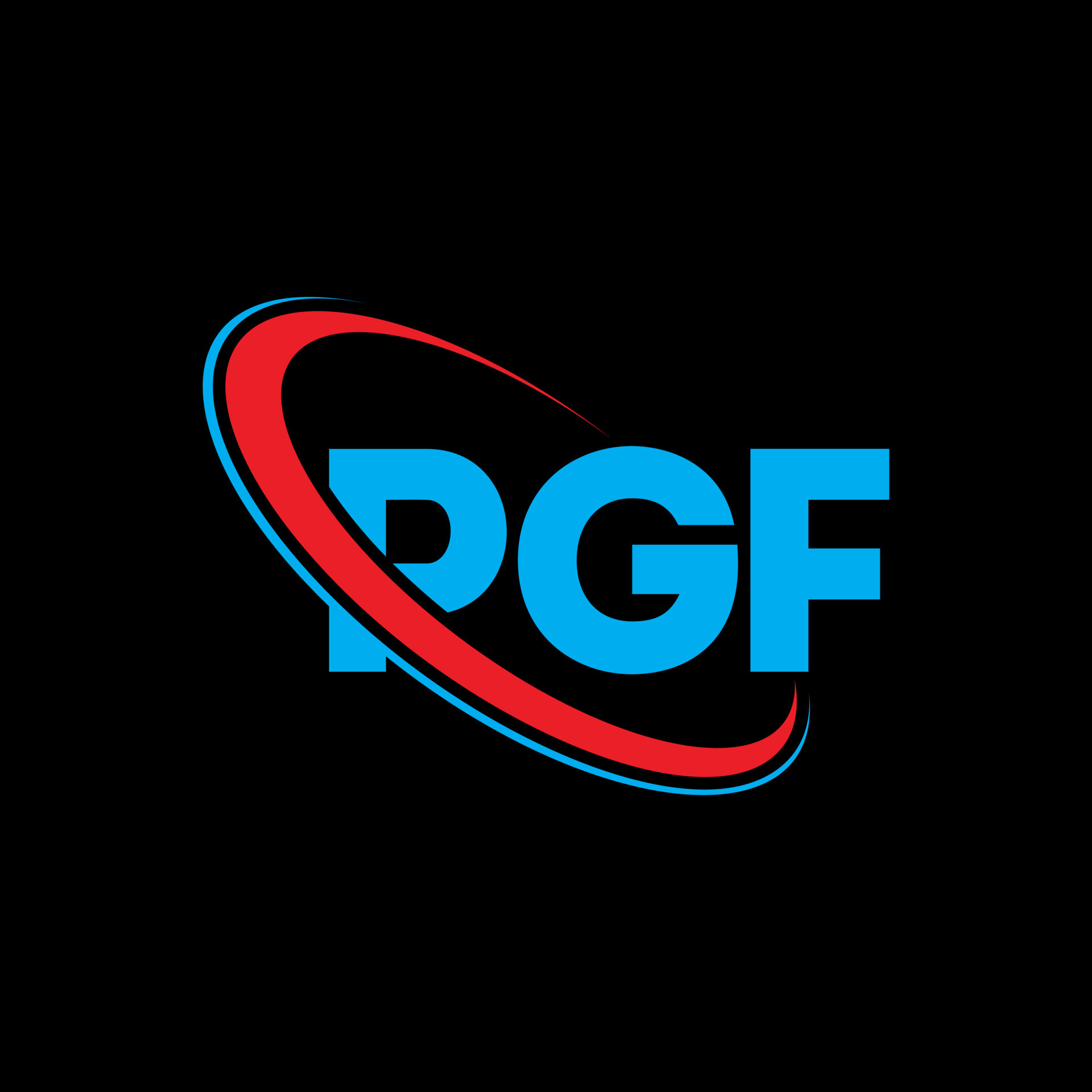 logotipo de pfg letra pfg diseño de logotipo de letra pgf logotipo