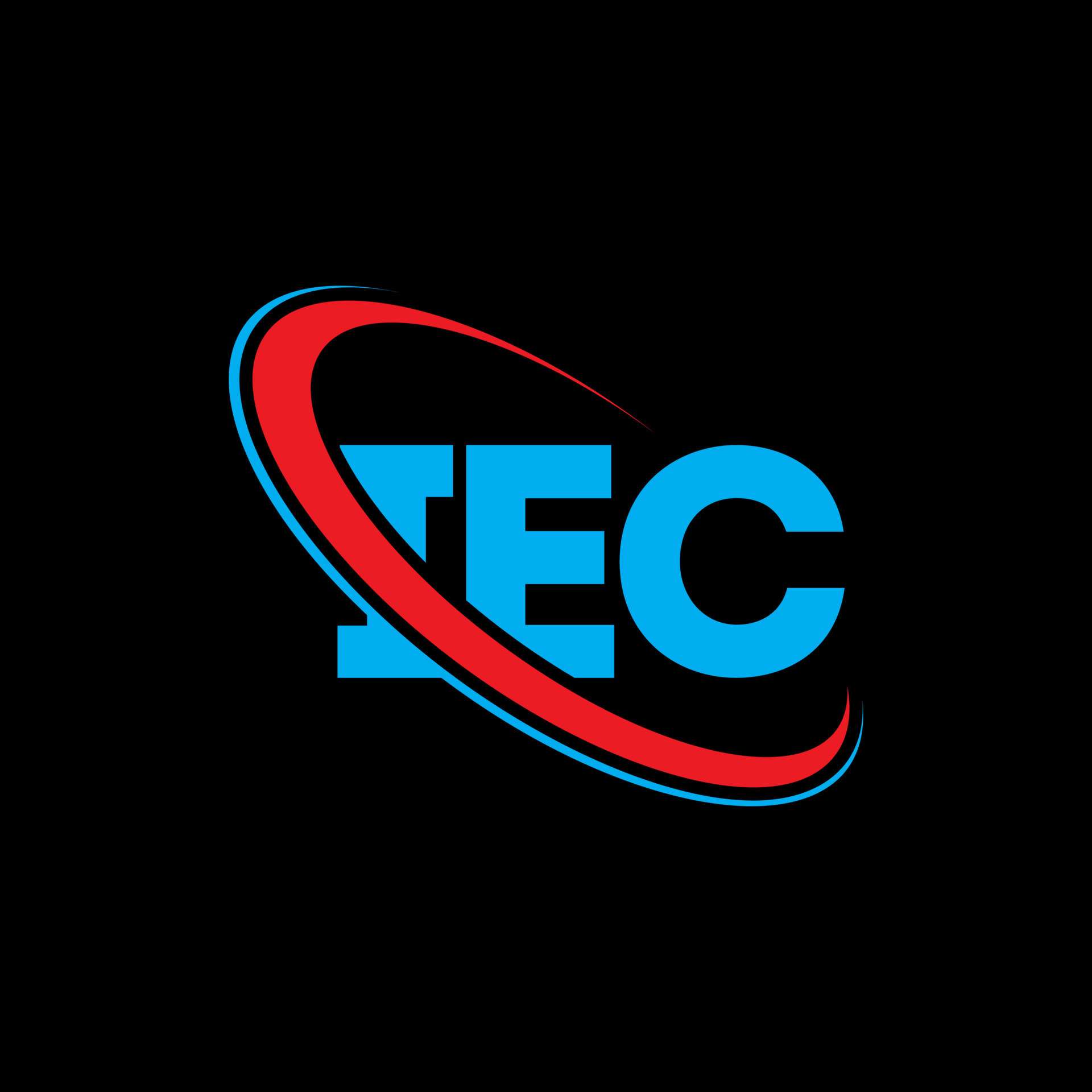 IEC Logo IEC Letter IEC Letter Logo Design Initials IEC Logo Linked
