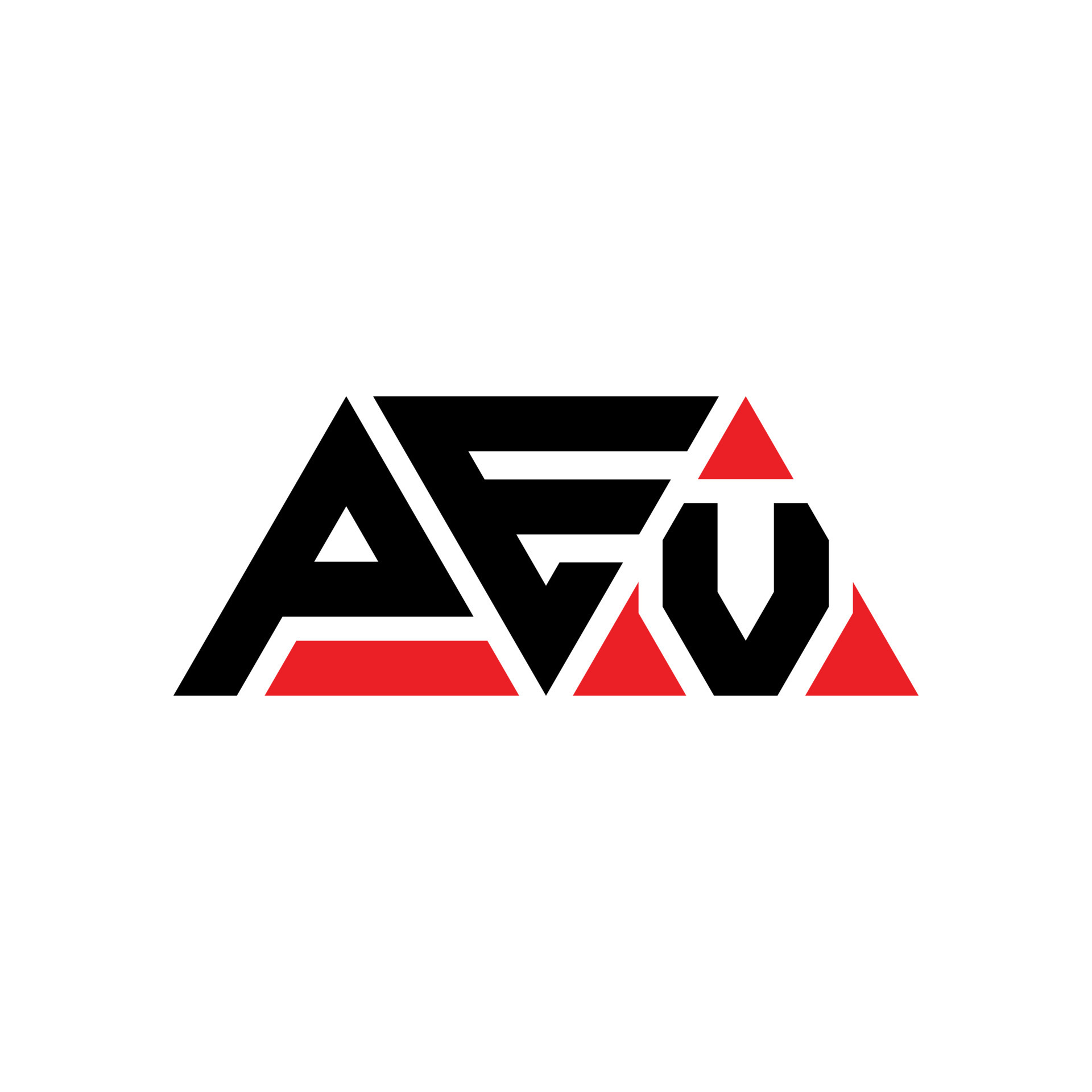 Pev Triangle Letter Logo Design With Triangle Shape Pev Triangle Logo
