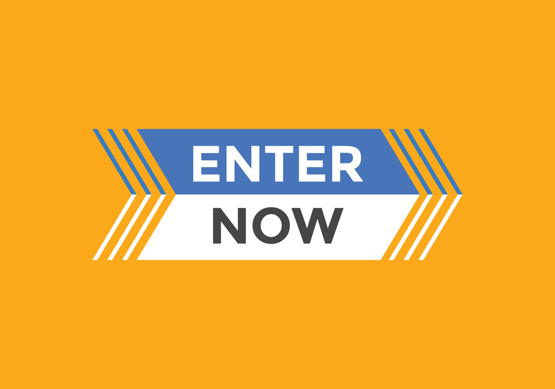 Enter Now Text Button Speech Bubble Enter Now Colorful Label Sign