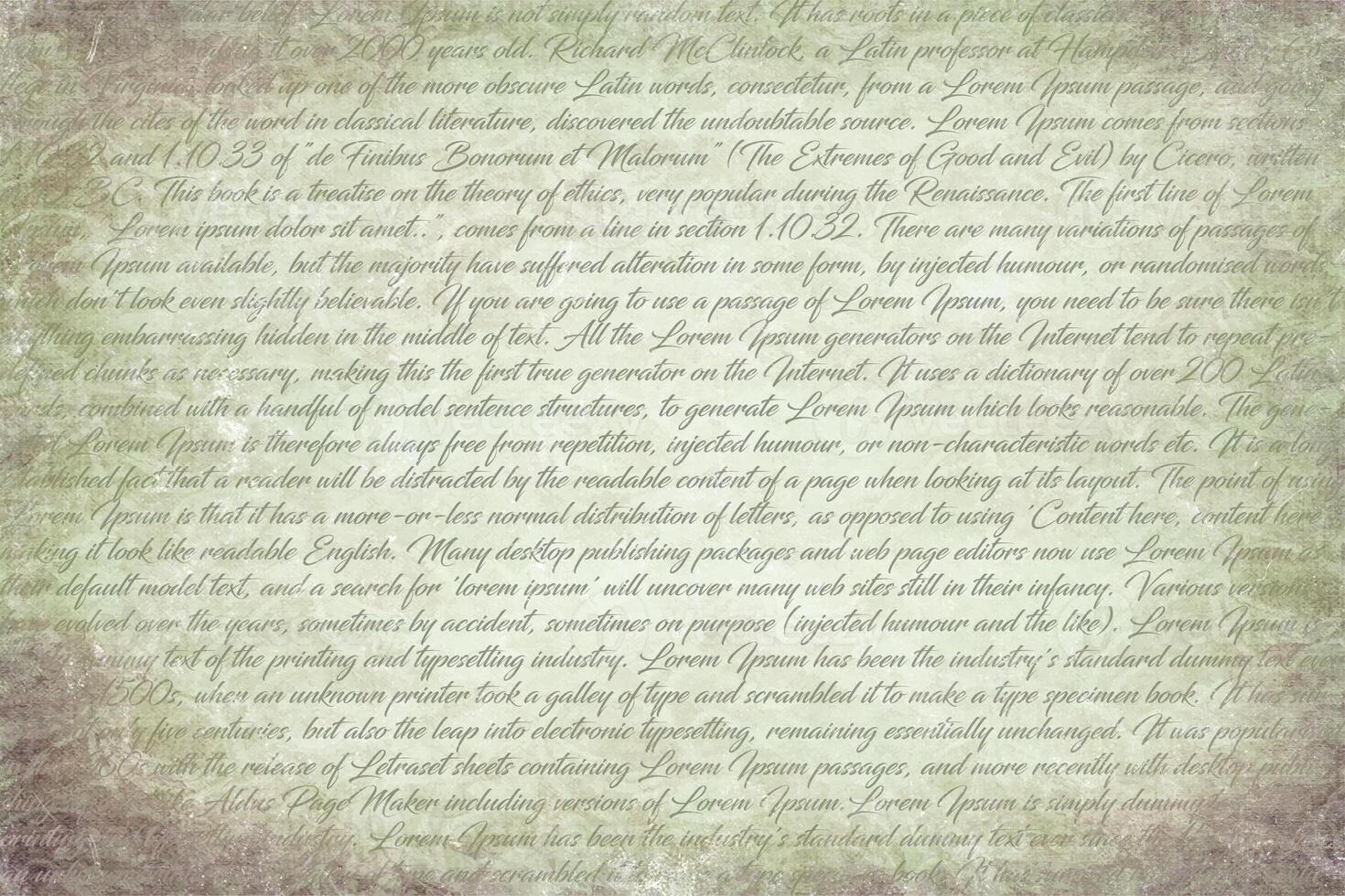 Vintage Script Background Old Script Background 11331761 Stock Photo