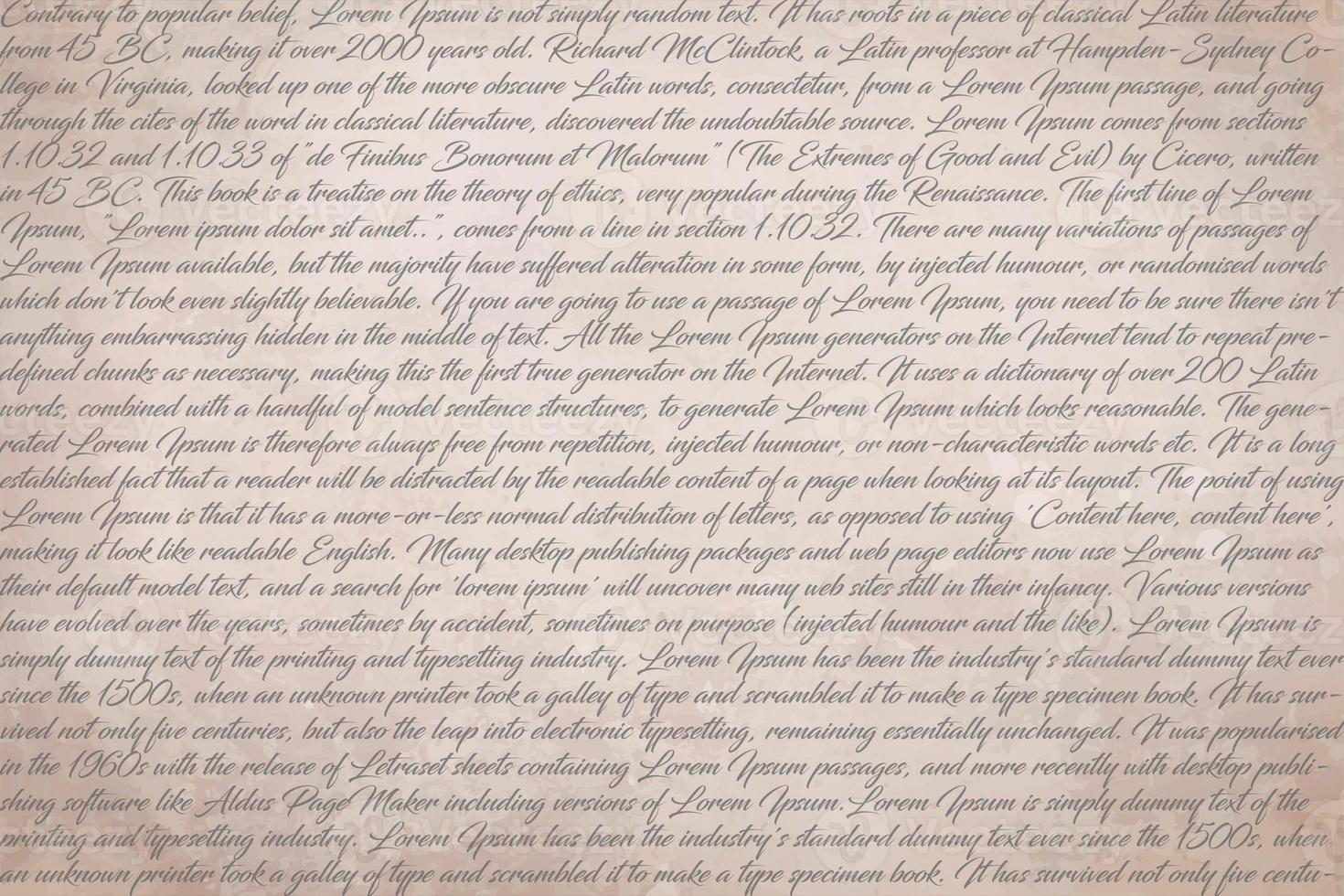 Vintage Script Background Old Script Background 11332074 Stock Photo