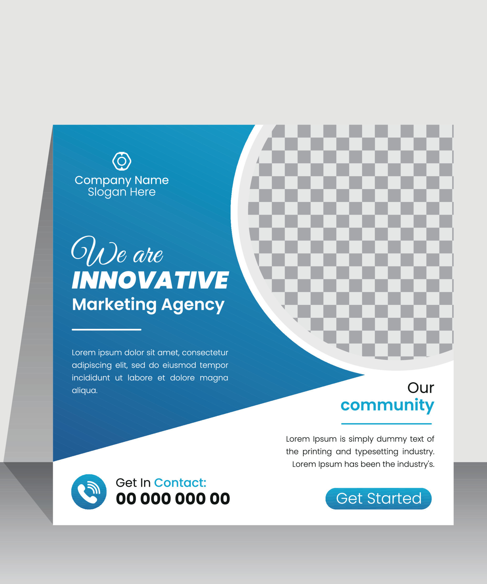 Business Promotion And Digital Marketing Social Media Post And Web