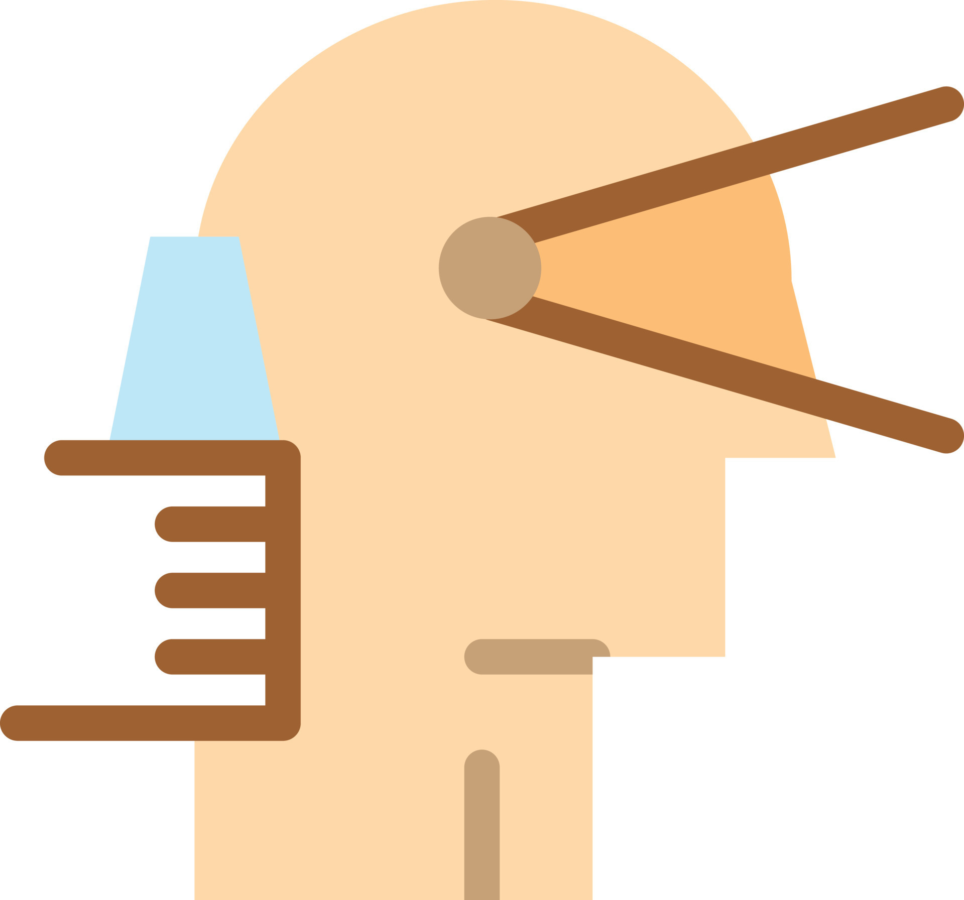Business Forward Leader Path Provider Flat Color Icon Vector Icon