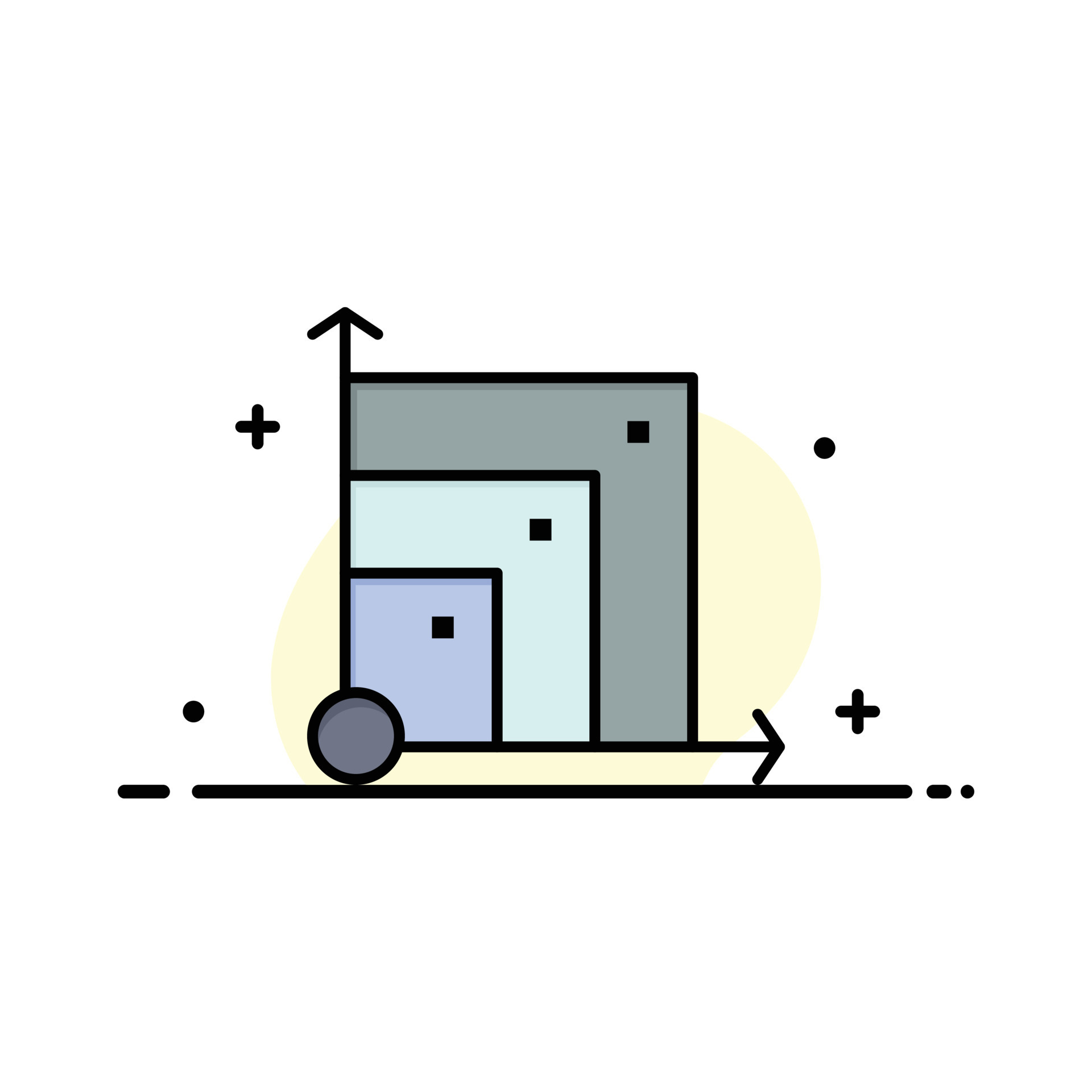 Scalable System Scalable System Science Business Logo Template Flat