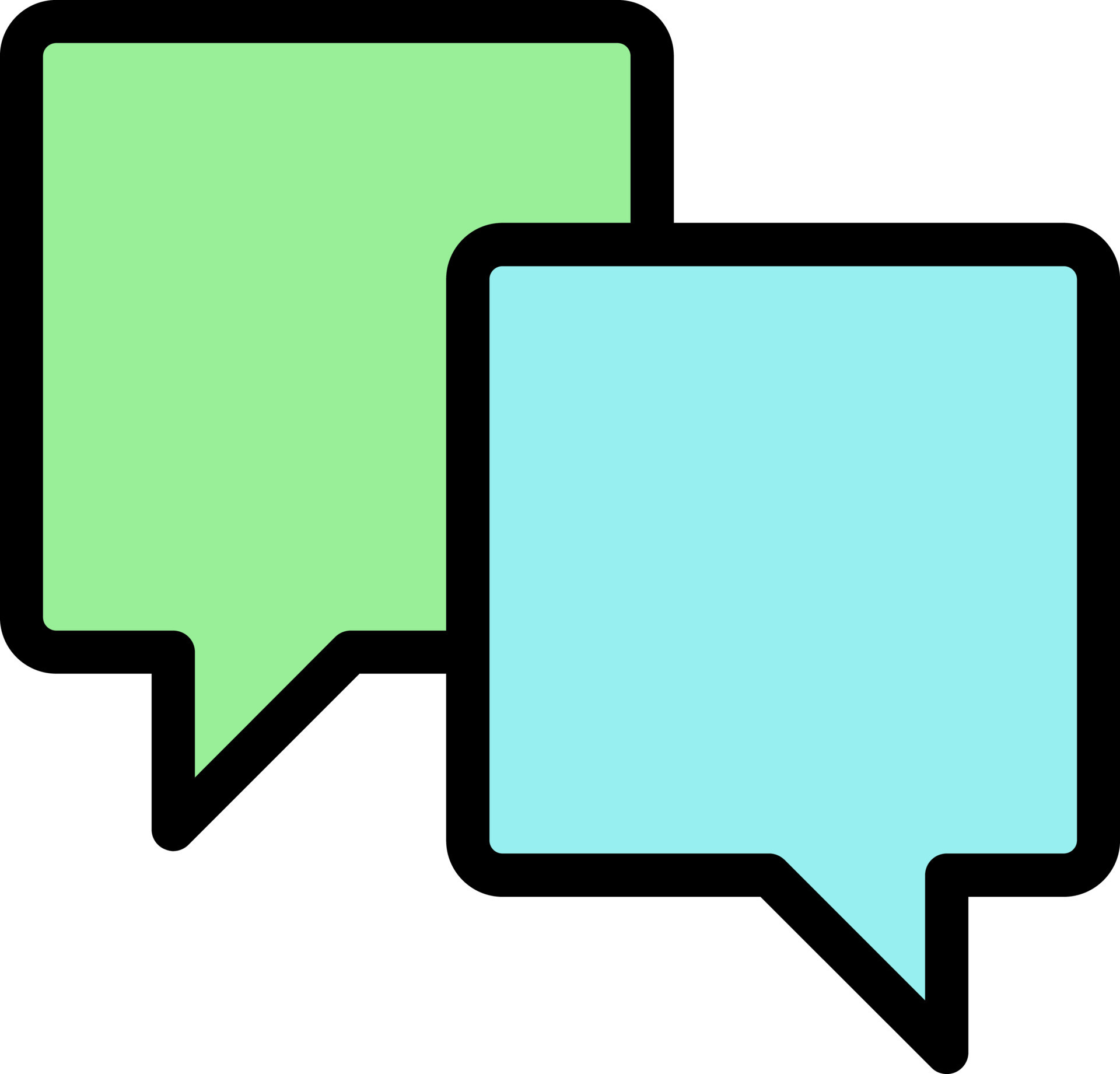 Bubble Chat Color Icon 14056656 Vector Art At Vecteezy