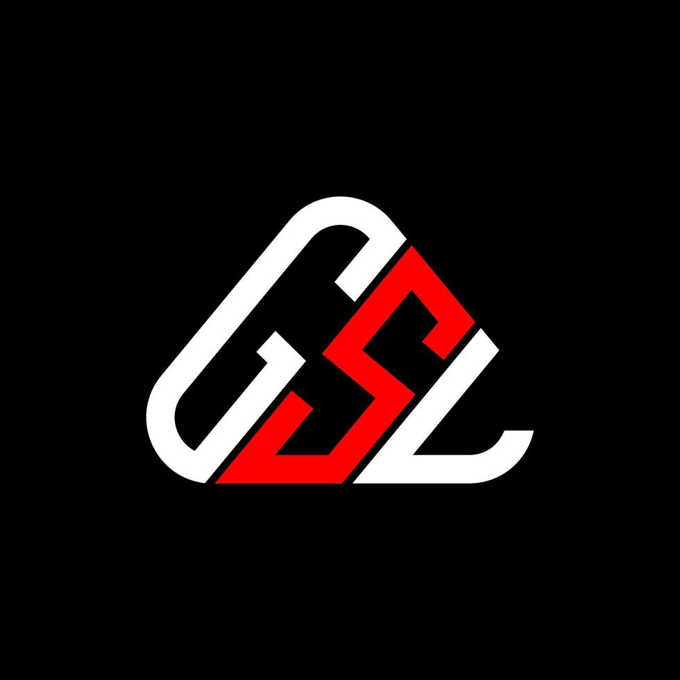 GSL Letter Logo Creative Design With Vector Graphic GSL Simple And Modern Logo Vector