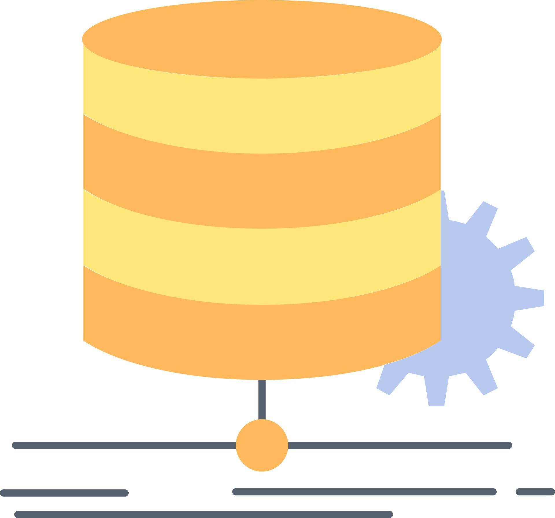 Algorithm Chart Data Diagram Flow Flat Color Icon Vector 15125540