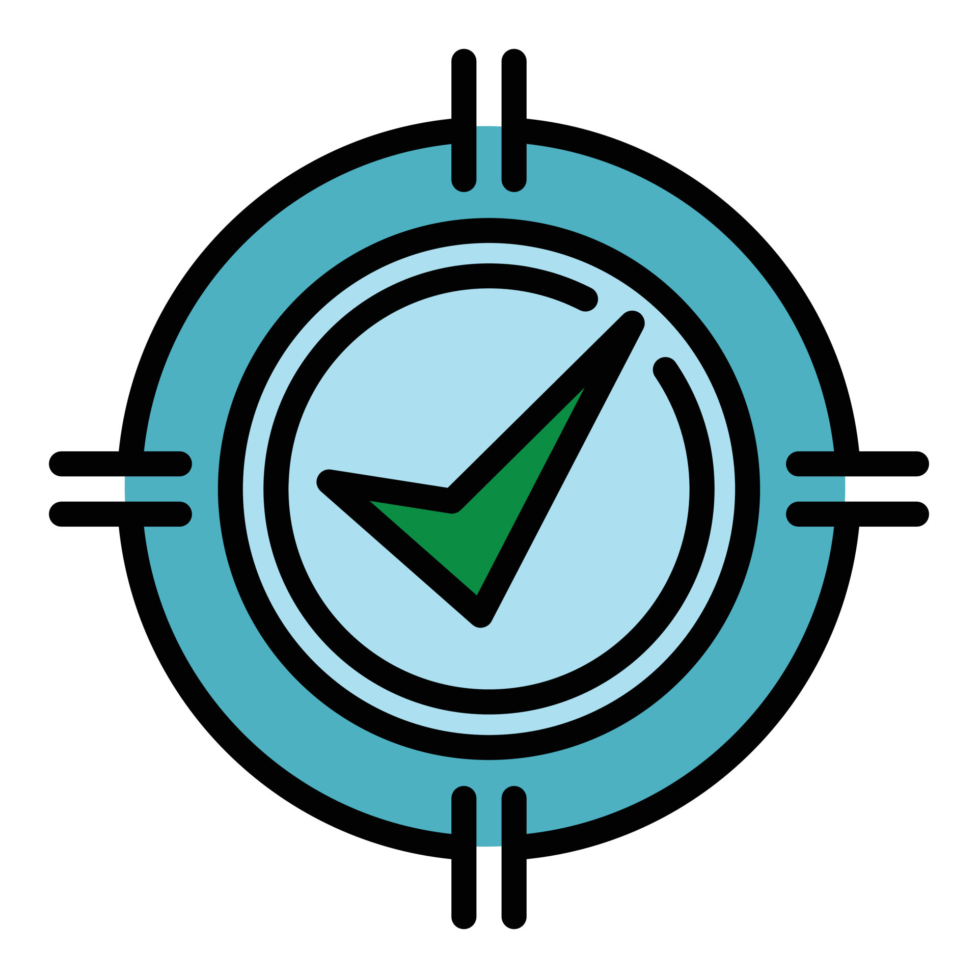 Mentor Target Icon Color Outline Vector 15266329 Vector Art At Vecteezy
