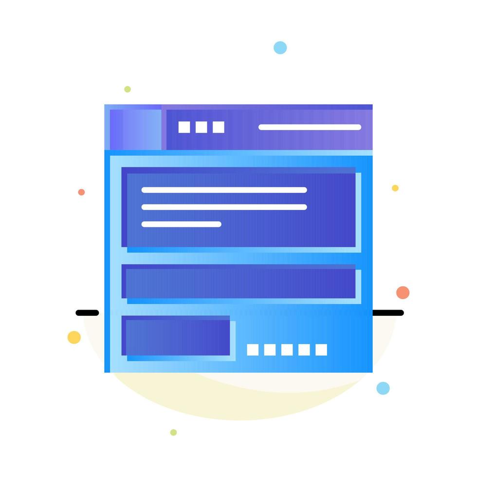 File Browser Computing Code Abstract Flat Color Icon Template 15917060