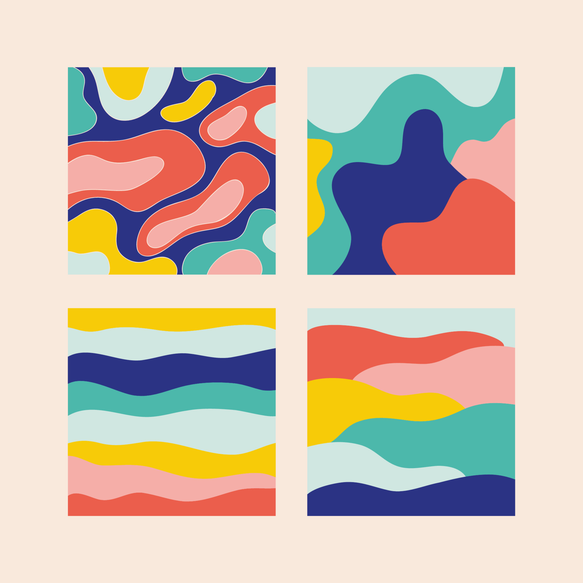 Abstract Shape Colorful Background 16177811 Vector Art At Vecteezy