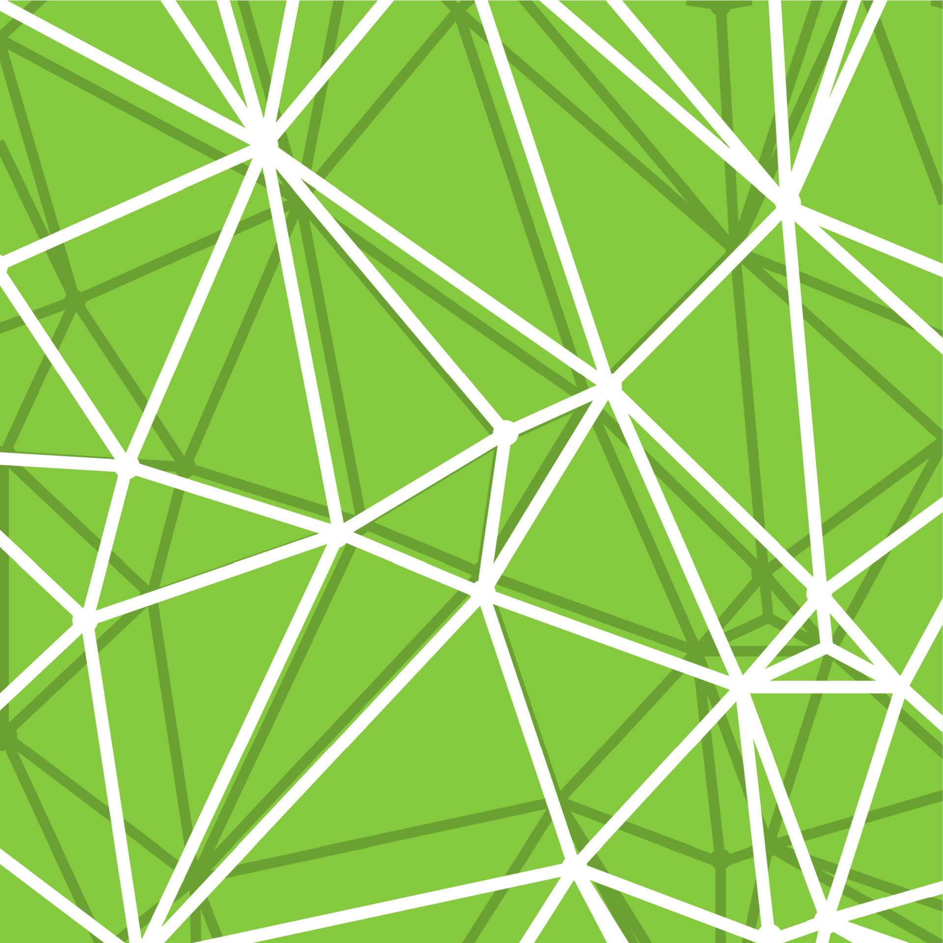 Abstract Green Background With Big Lines Stripes Abstract Connection