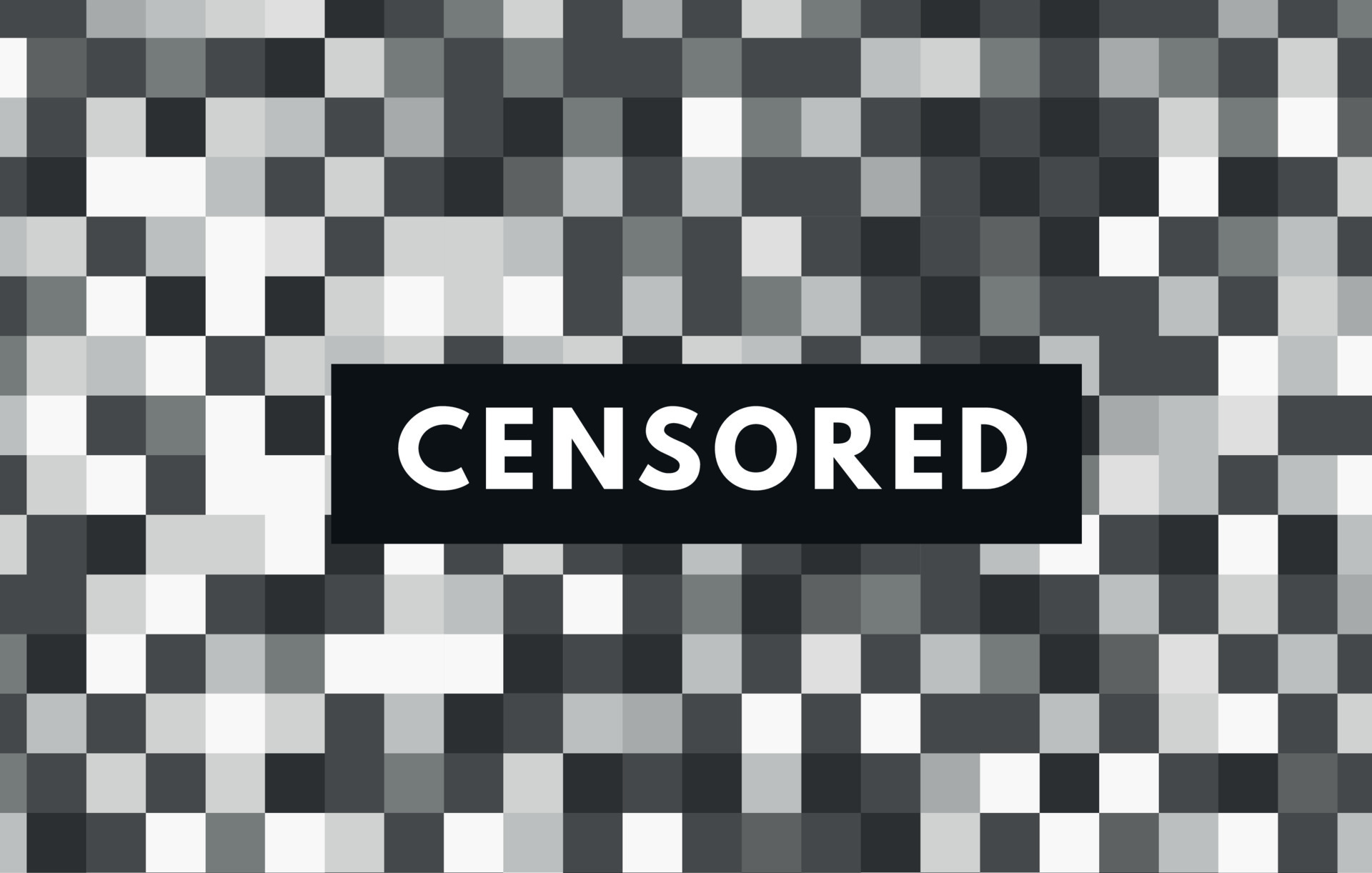 Textura De Efecto De Desenfoque De Censura Aislada Elemento De Censura