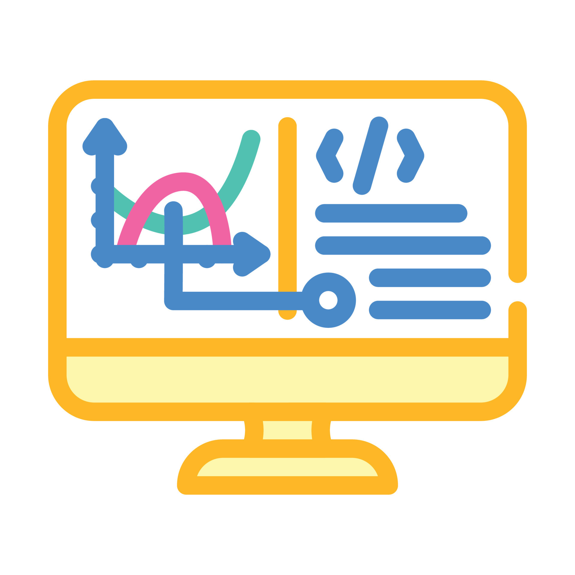 Programming Software Data Science Color Icon Vector Illustration Vector Art At Vecteezy