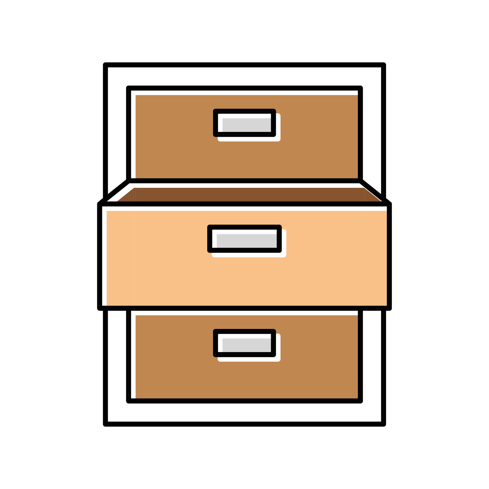 Drawer Open Color Icon Vector Illustration 19590914 Vector Art At Vecteezy