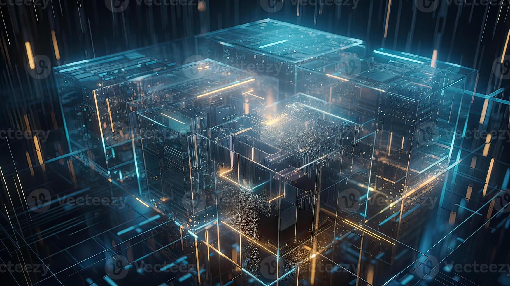 Futuristic Technology For Processing Information Analysis And Sorting