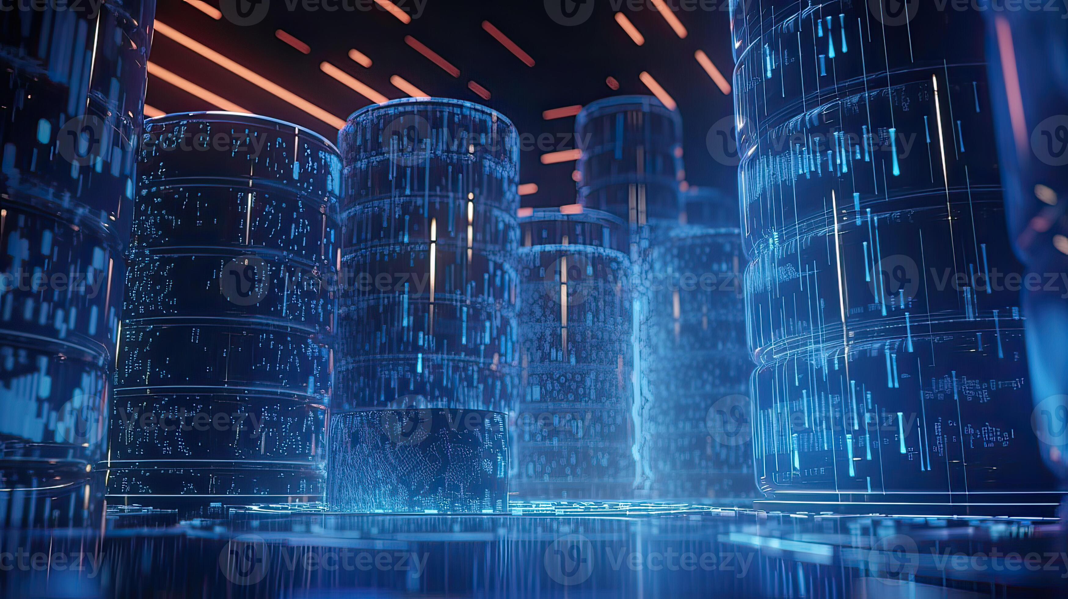 Futuristic Technology For Processing Information Analysis And Sorting