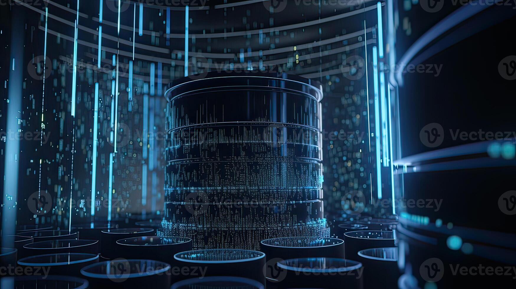 Futuristic Technology For Processing Information Analysis And Sorting