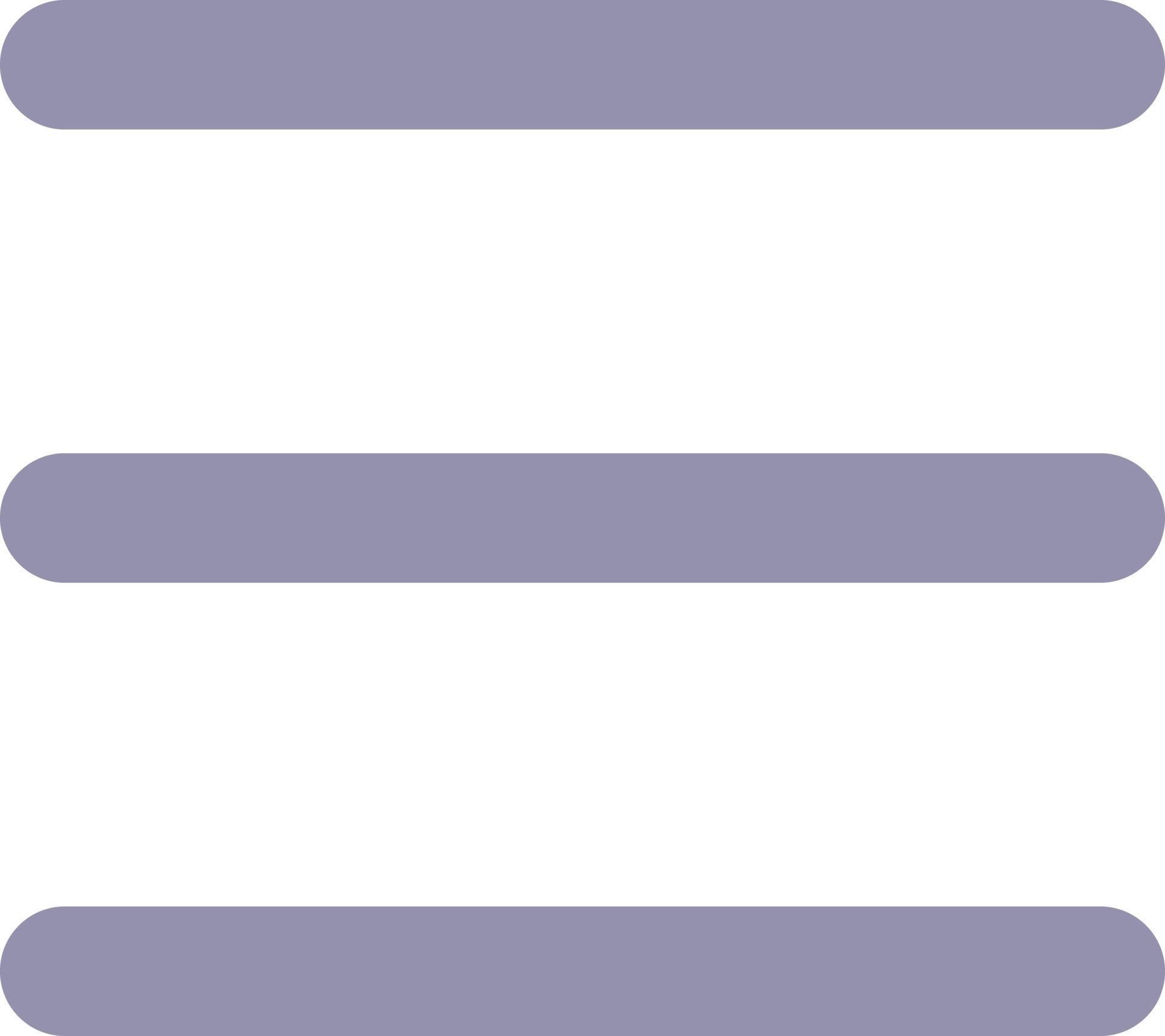 Hamburger Like Menu Flat Color Ui Icon Three Lines More Options