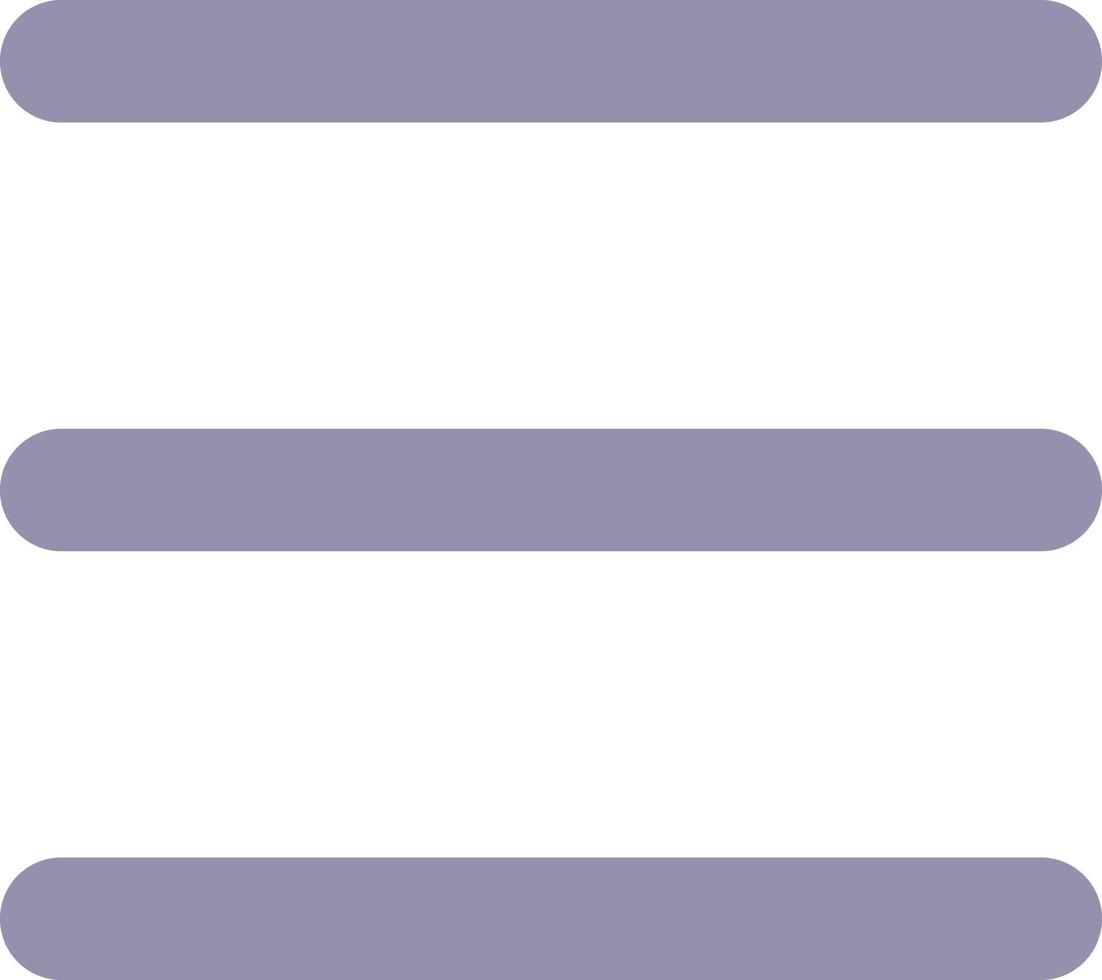 Hamburger Like Menu Flat Color Ui Icon Three Lines More Options