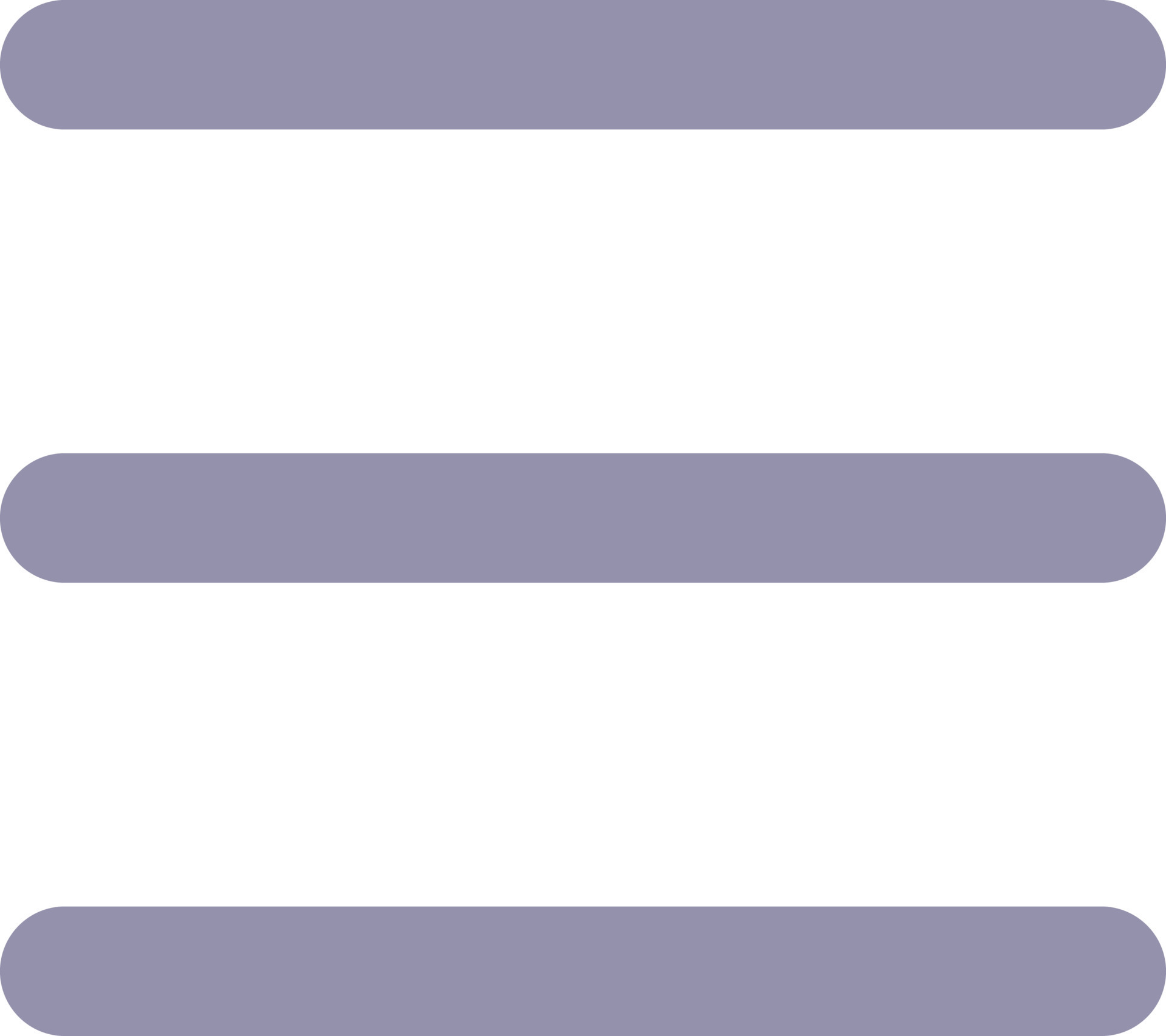 Hamburger Like Menu Flat Color Ui Icon Three Lines More Options