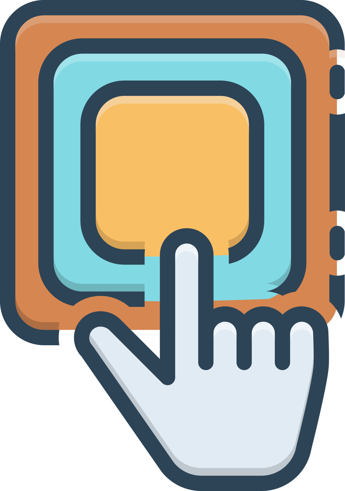 Color Icon For Button 24087114 Vector Art At Vecteezy