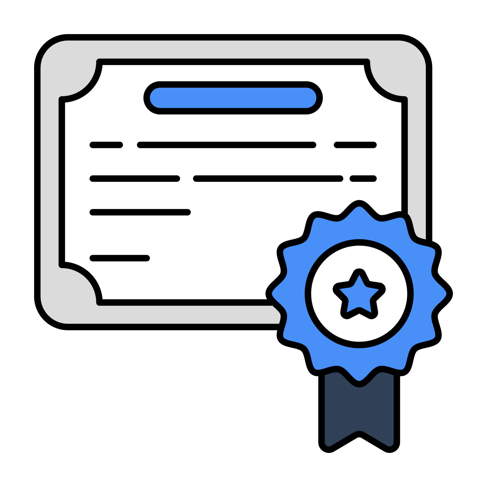 File Format Filetype Extension Icon Vector Flat Document Doc