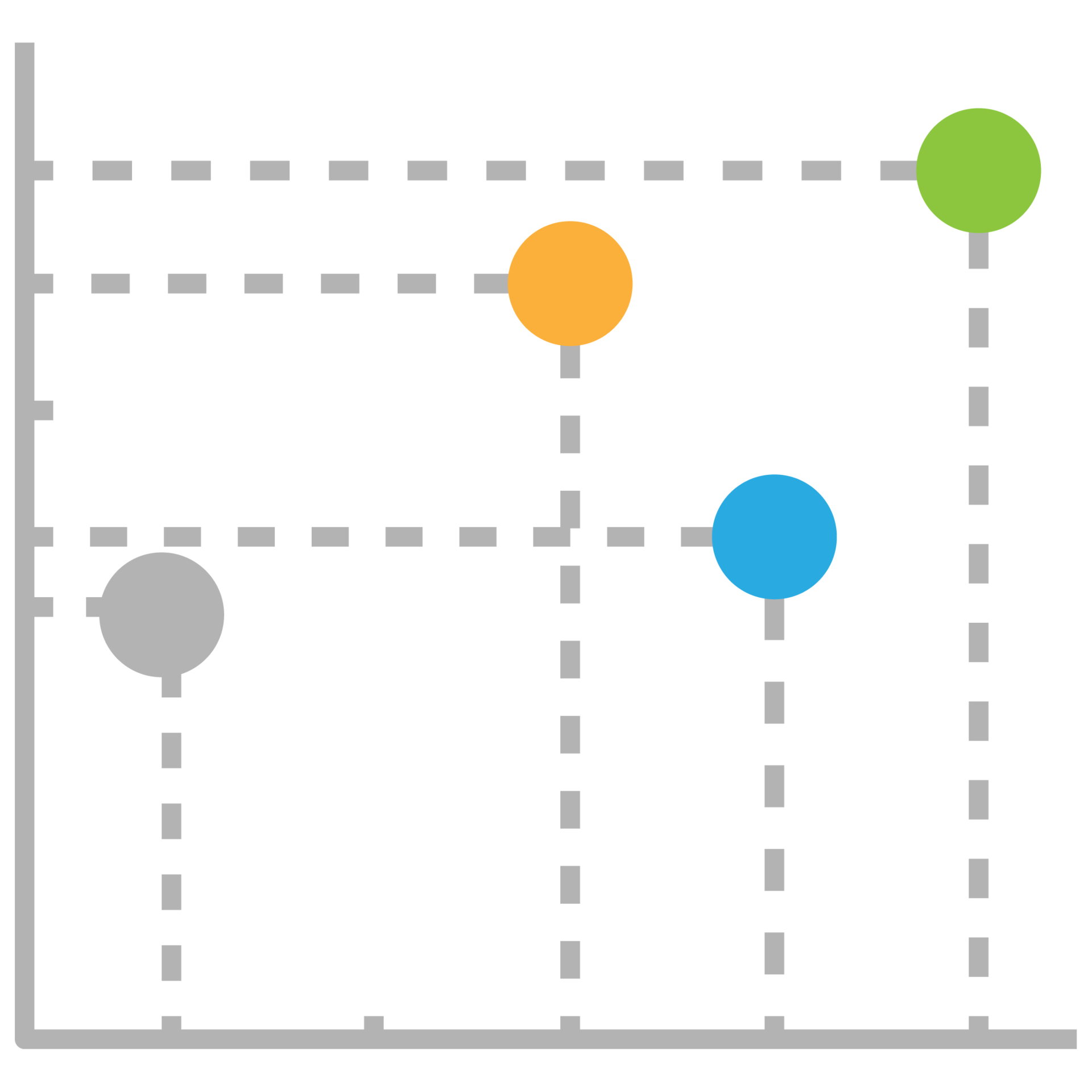 Business Graph Icon Color Object Statistics Finance Presentation Flat