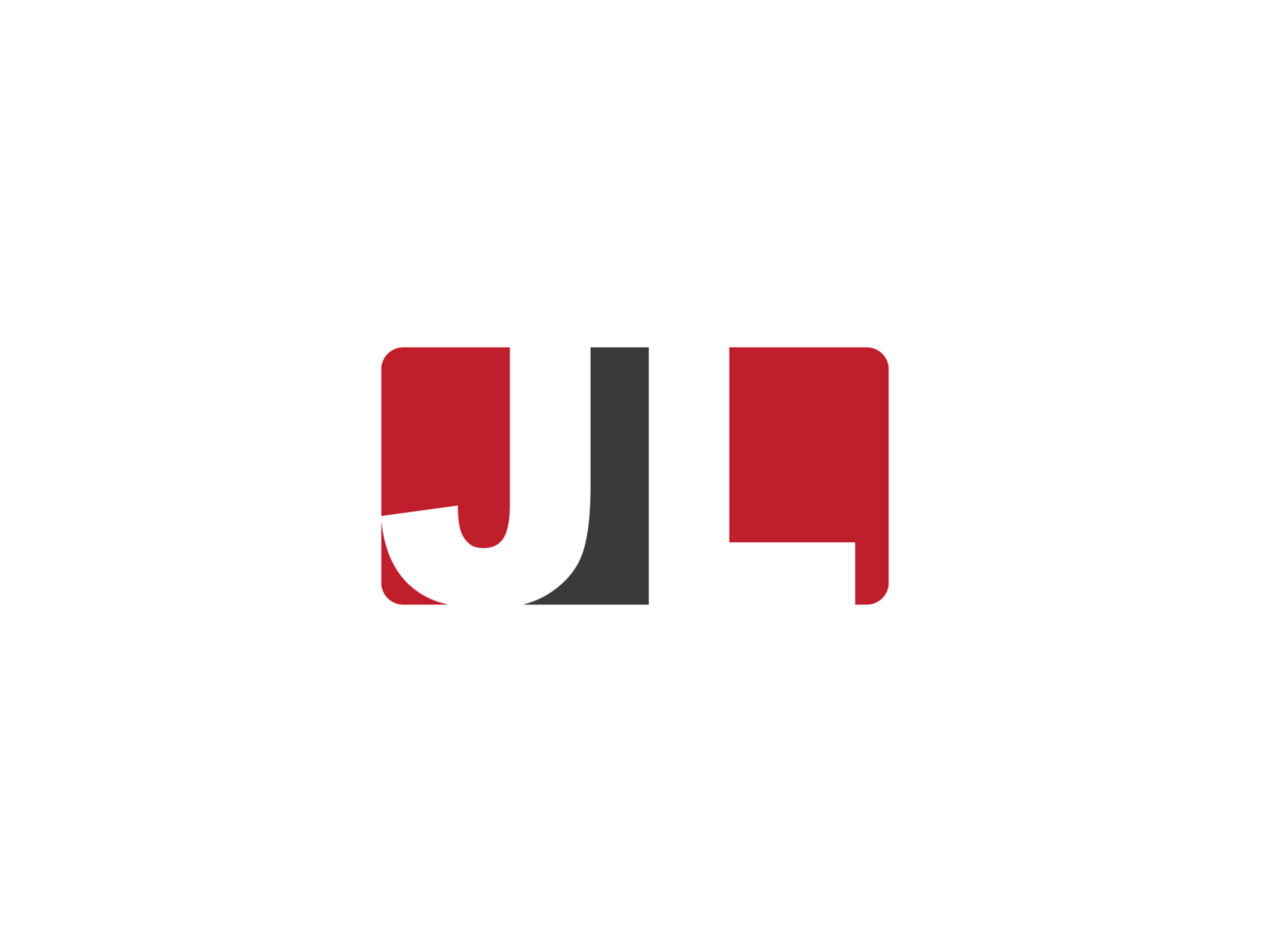 Minimalist Square Png Shape Jl Logo Icon Alphabet JL Logo Letter