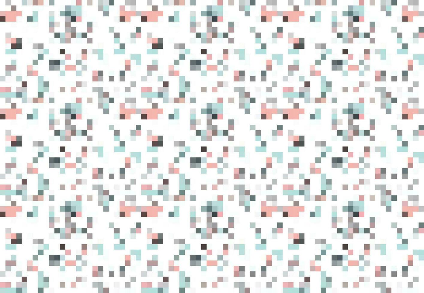 Pixelated Colorful Vibrant Geometric Grid Modern Abstract Pixel Noise
