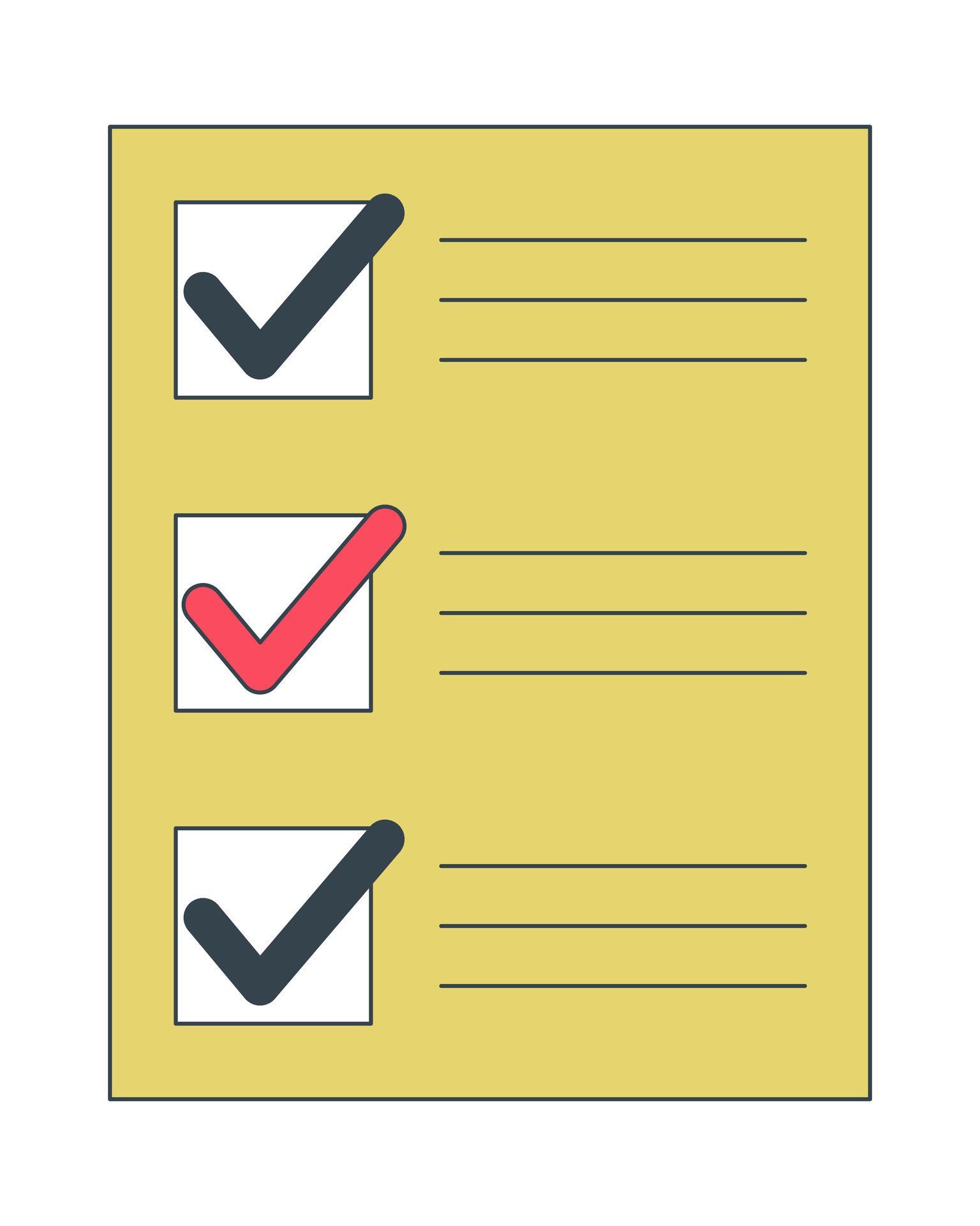 Checklist Clip Art