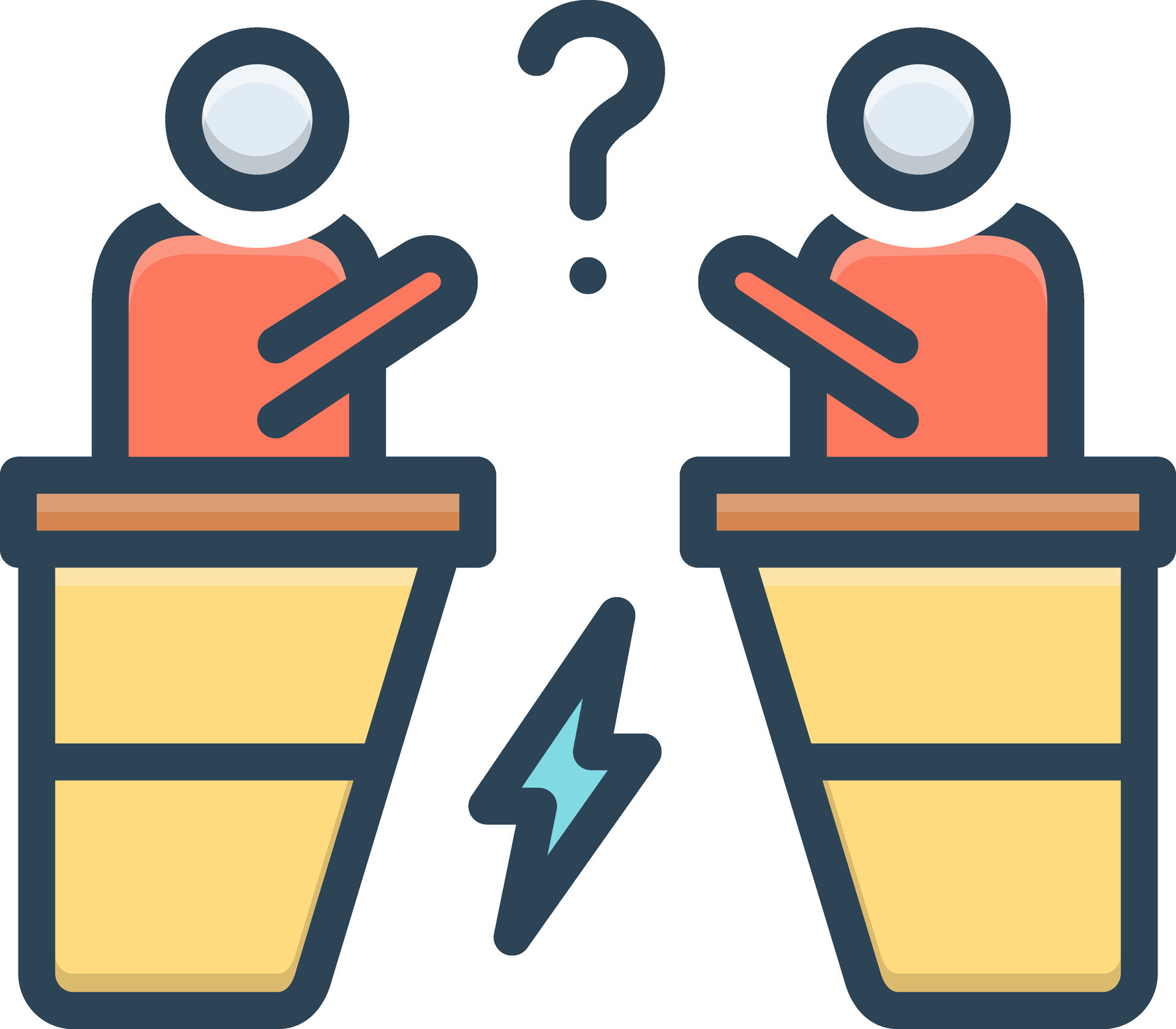 Color Icon For Arguments 28693835 Vector Art At Vecteezy