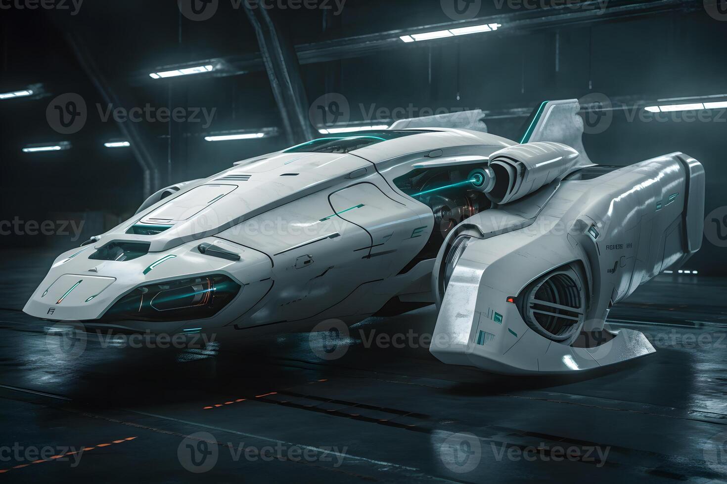 AI Generated Prototype Vehicle Of The Future Neural Network AI