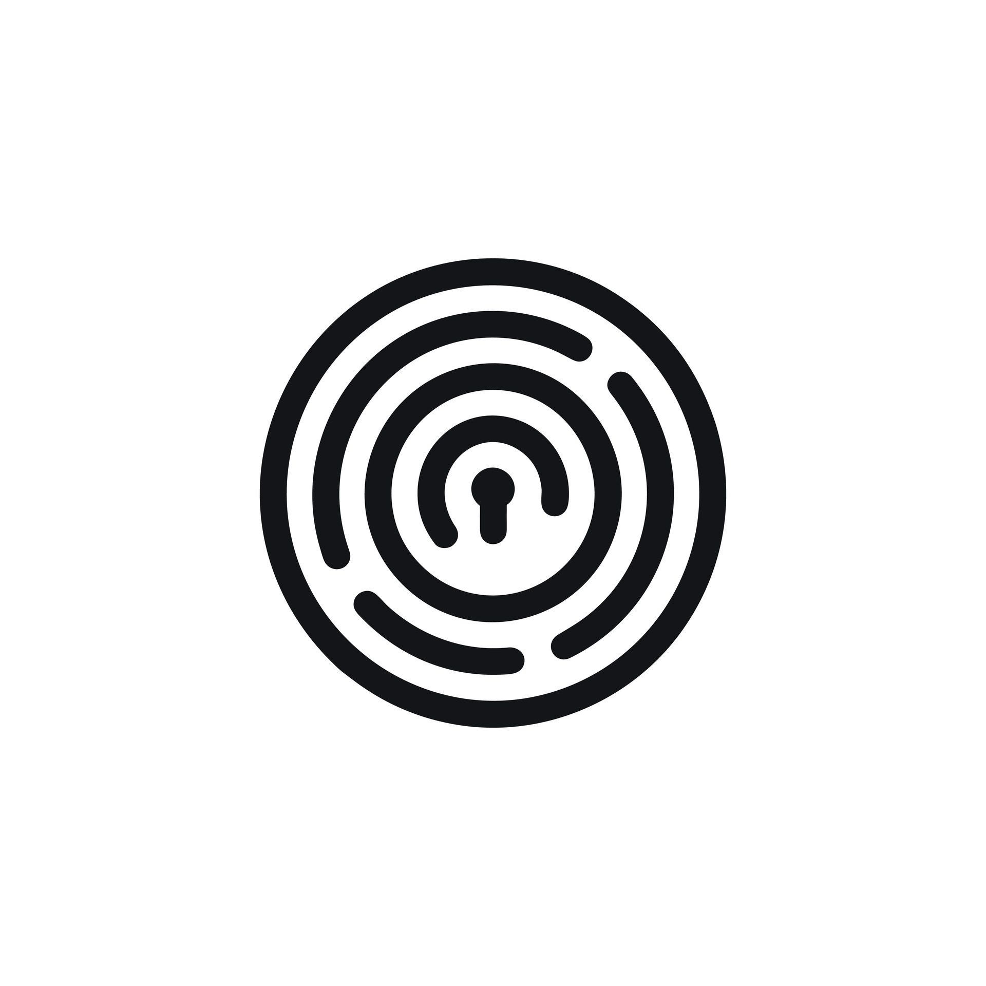 AI Generated Ai Solution Monochrome Line Logo Software Testing Maze