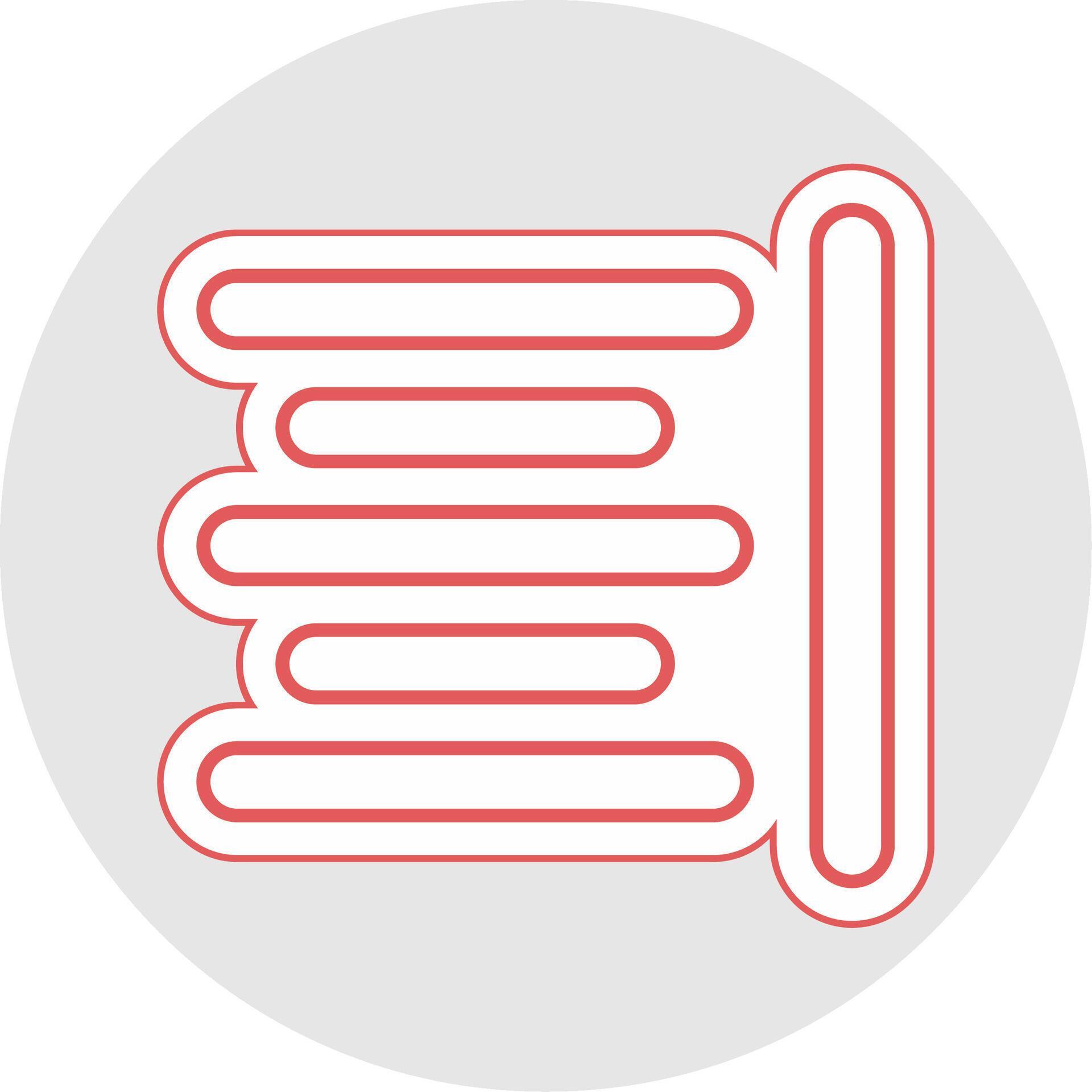 Horizontal Align Line Sticker Multicolor Icon Vector Art At