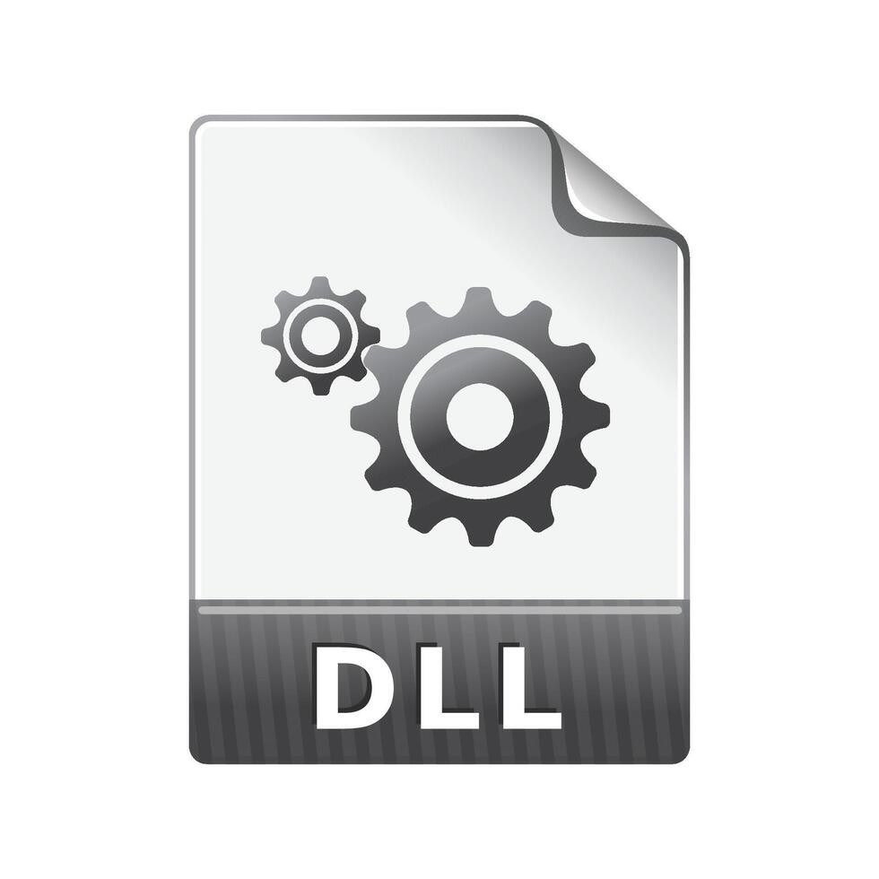 System File Format Icon In Color Computer Data Program 38051948 Vector