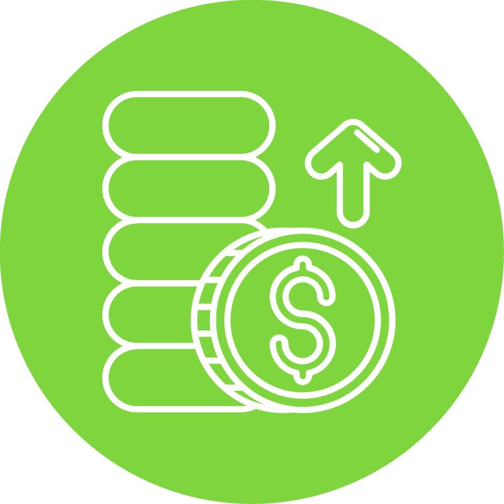 Profits Linear Circle Multicolor Design Icon 38868384 Vector Art At