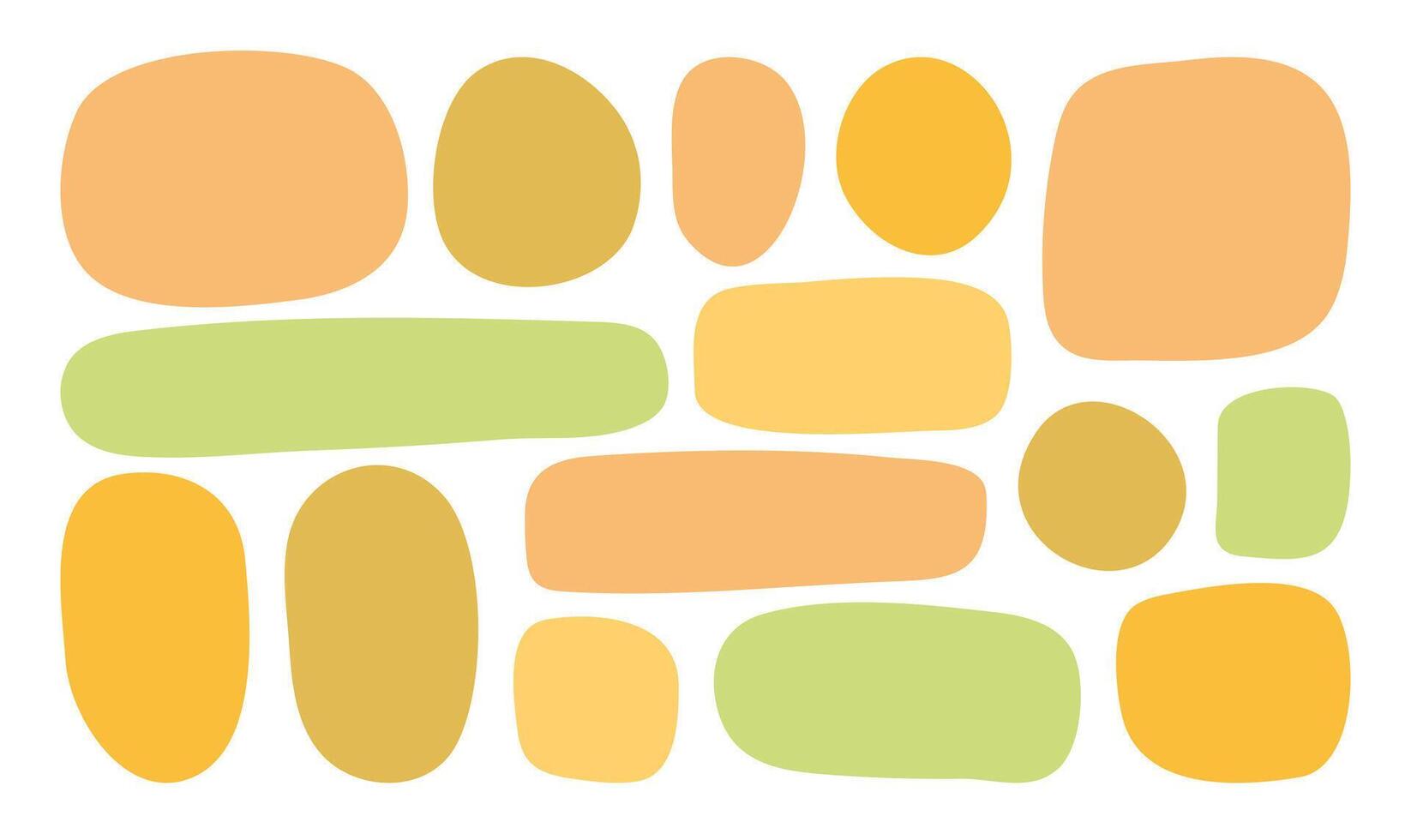 Blank Quote Frames Template Collection In Doodle Style Hand Drawn