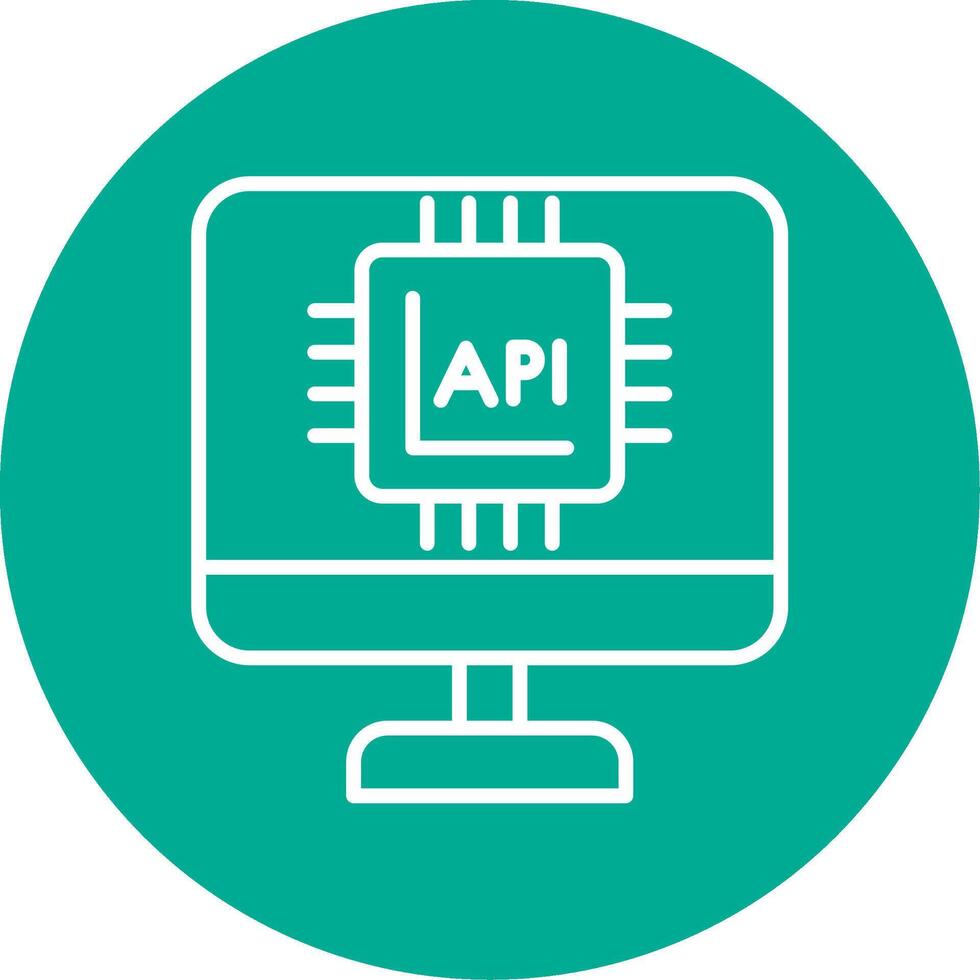 Api Interface Multi Color Circle Icon 43585368 Vector Art At Vecteezy